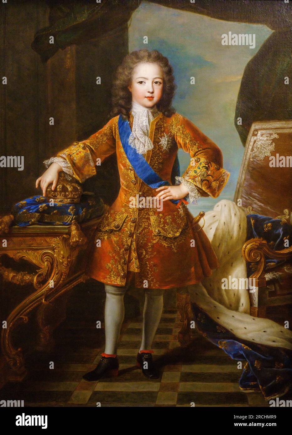 Louis XV of France, 1715, Pierre Gobert and studio, Nins, portraits of ...