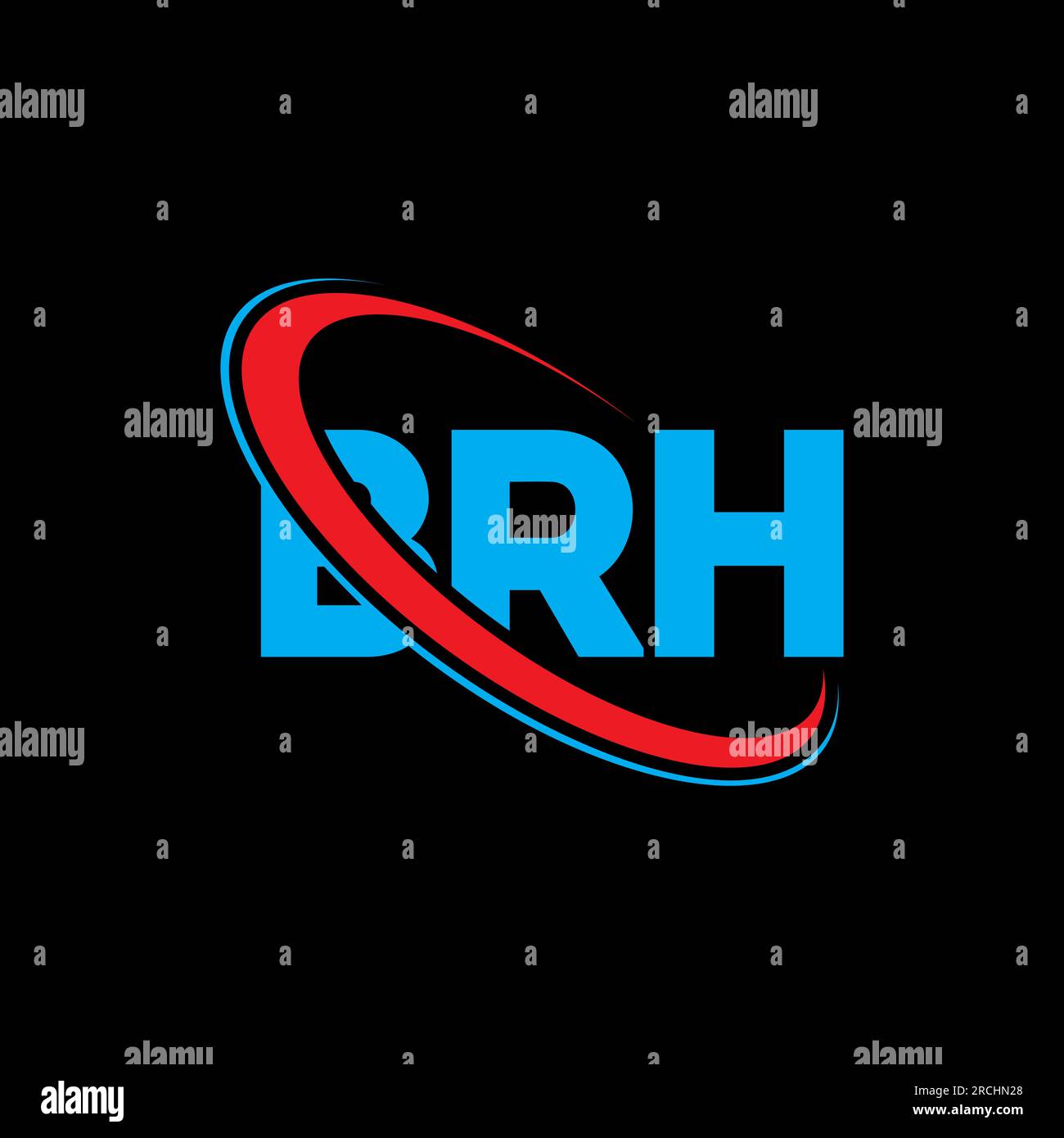 BRH logo. BRH letter. BRH letter logo design. Initials BRH logo linked ...