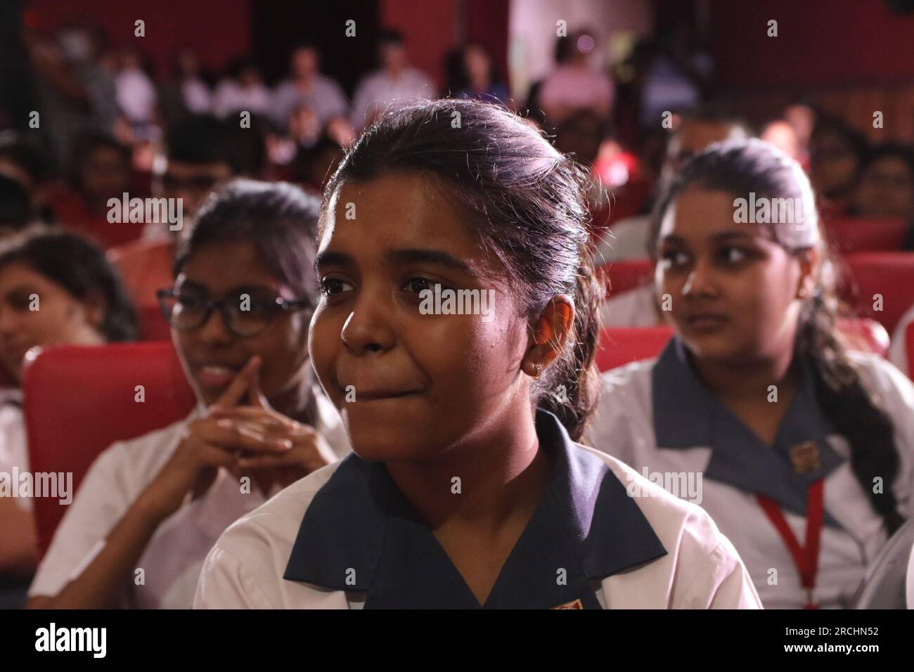 Mahadevi Birla School Students watch on live telecast of Chandrayaan-3 ...