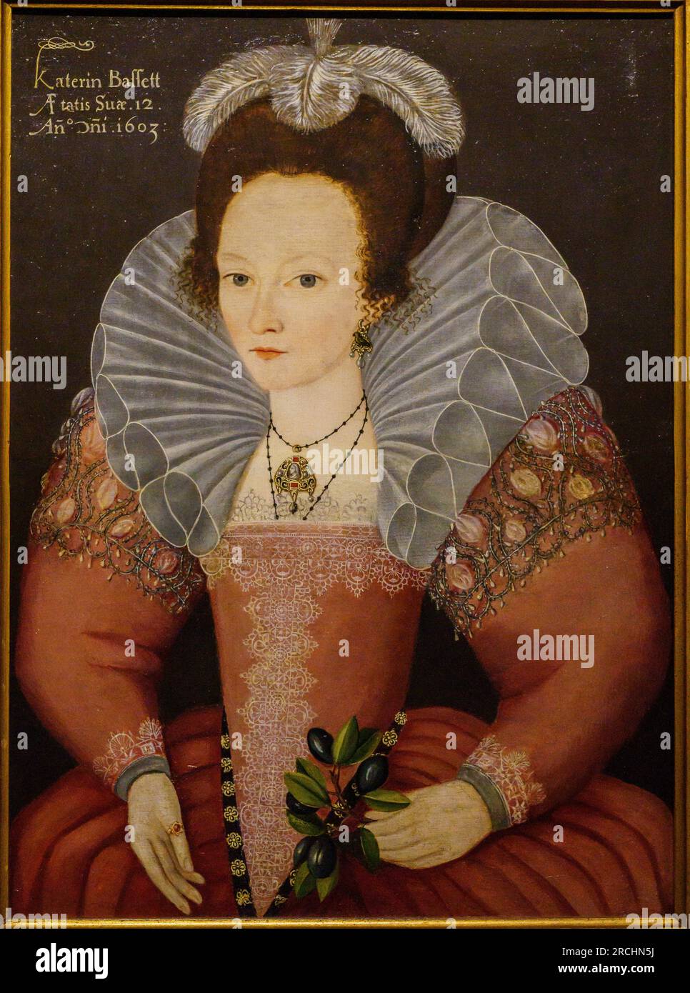 Katherine Basset, 1603, Nins, portraits of children s. XVI-XIX, Sa Bassa Blanca Museum (msbb ...