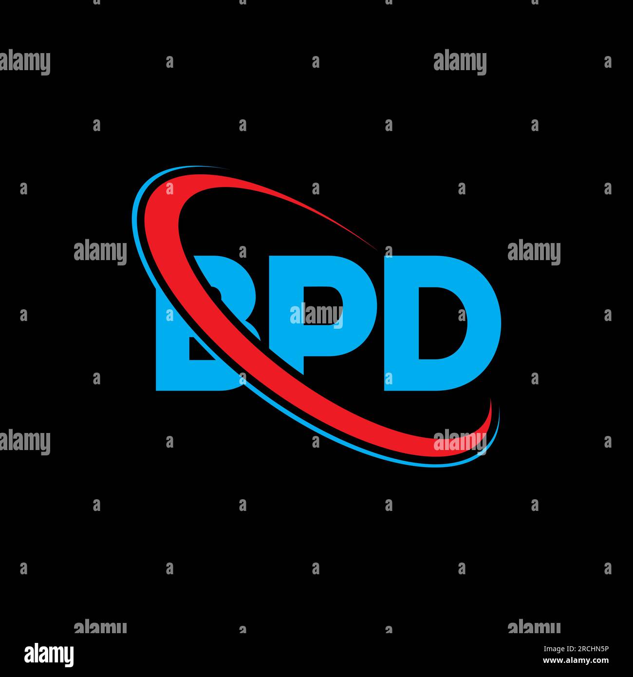 BPD logo. BPD letter. BPD letter logo design. Initials BPD logo linked ...