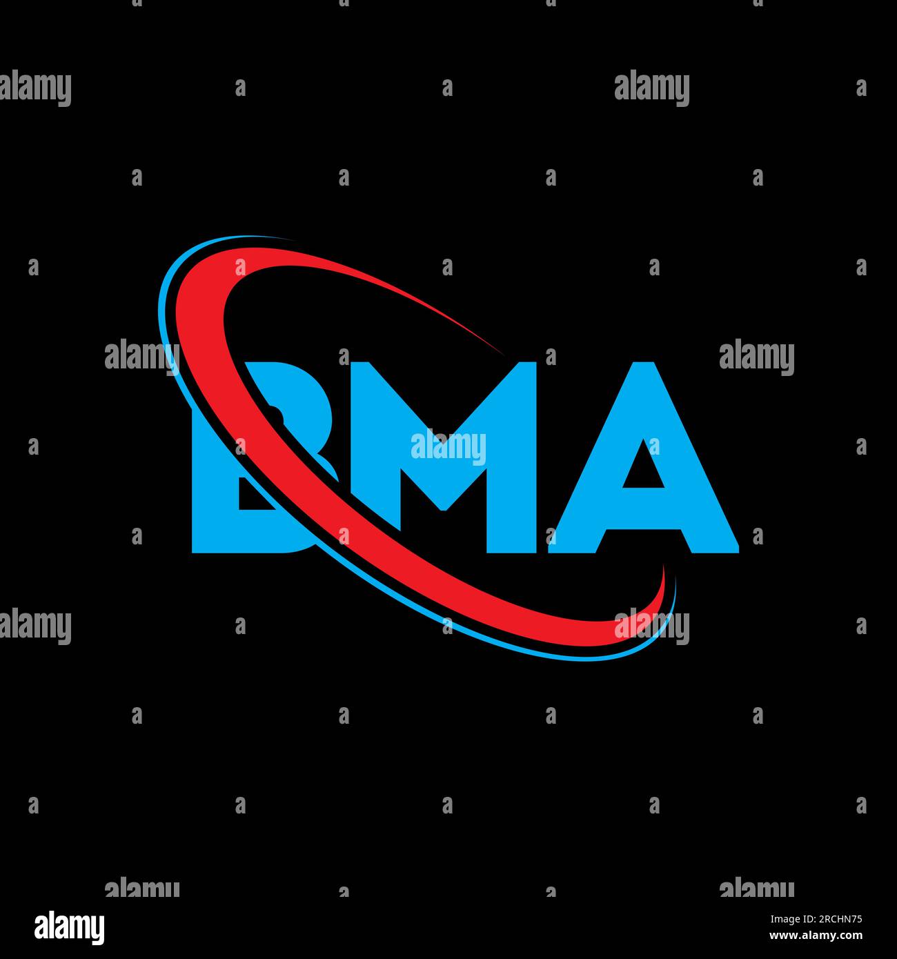 BMA logo. BMA letter. BMA letter logo design. Initials BMA logo linked ...