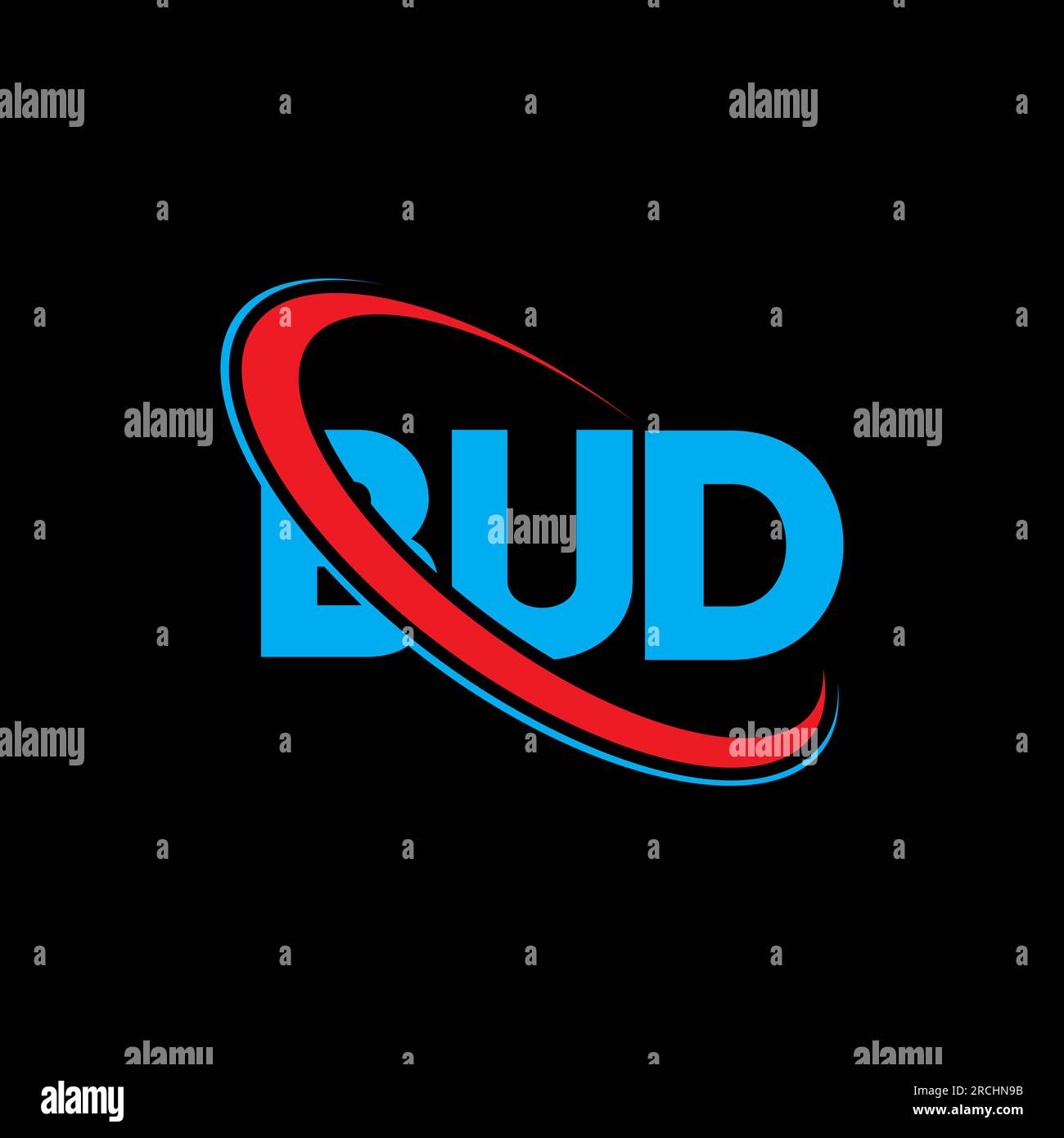 BUD logo. BUD letter. BUD letter logo design. Initials BUD logo linked ...