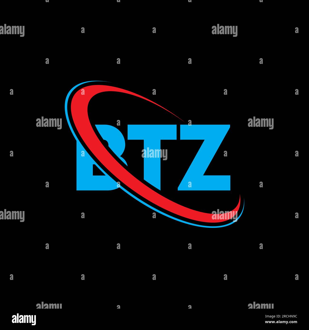 BTZ logo. BTZ letter. BTZ letter logo design. Initials BTZ logo linked ...