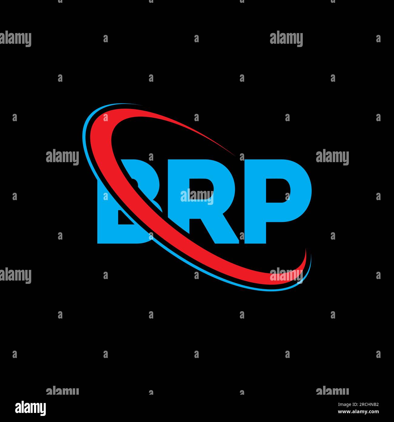 BRP logo. BRP letter. BRP letter logo design. Initials BRP logo linked ...