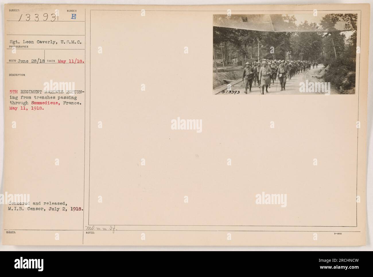 Sergeant Leon Caverly, a U.S. Marine Corps photographer, captures the ...