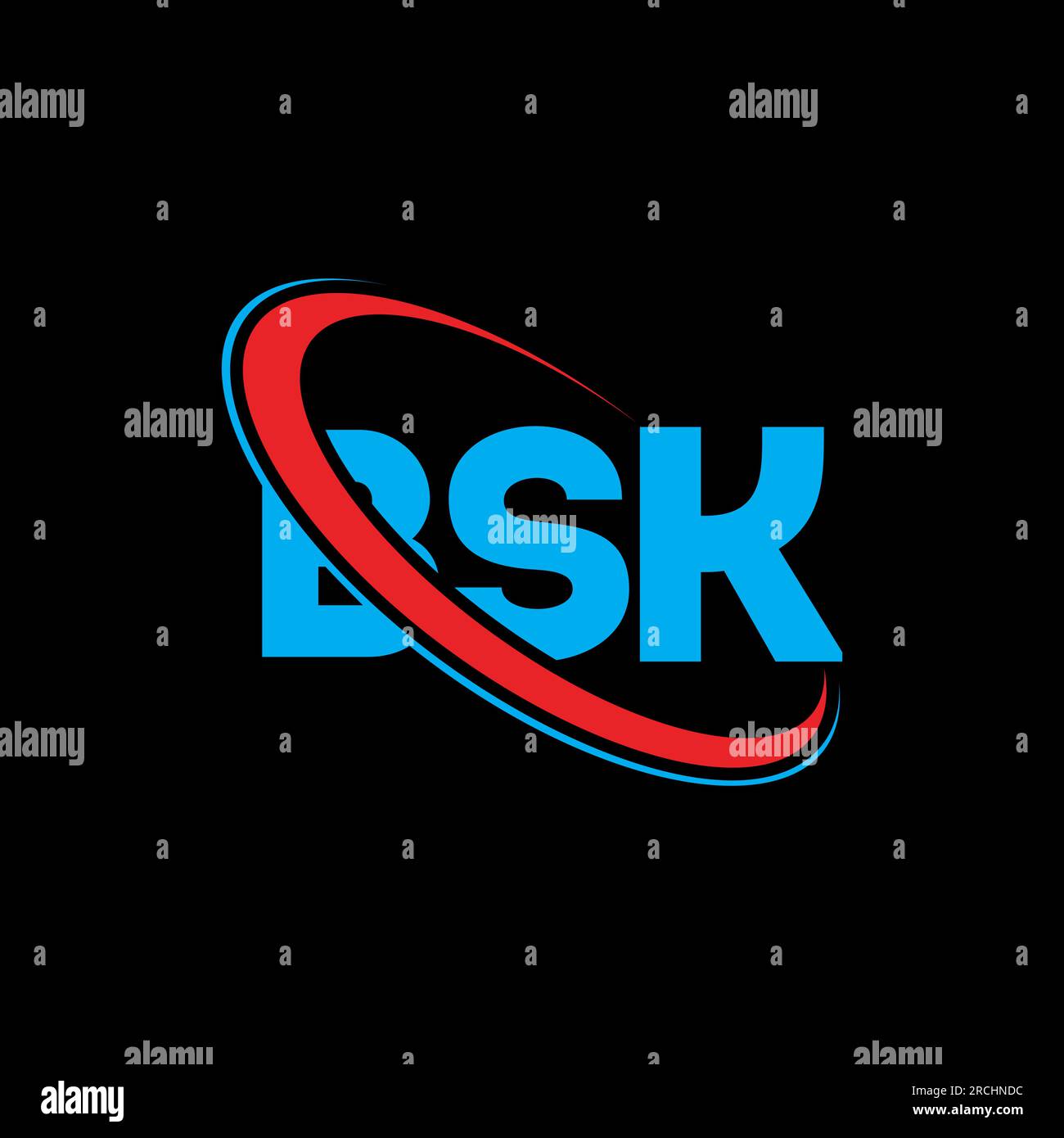 BSK logo. BSK letter. BSK letter logo design. Initials BSK logo linked ...