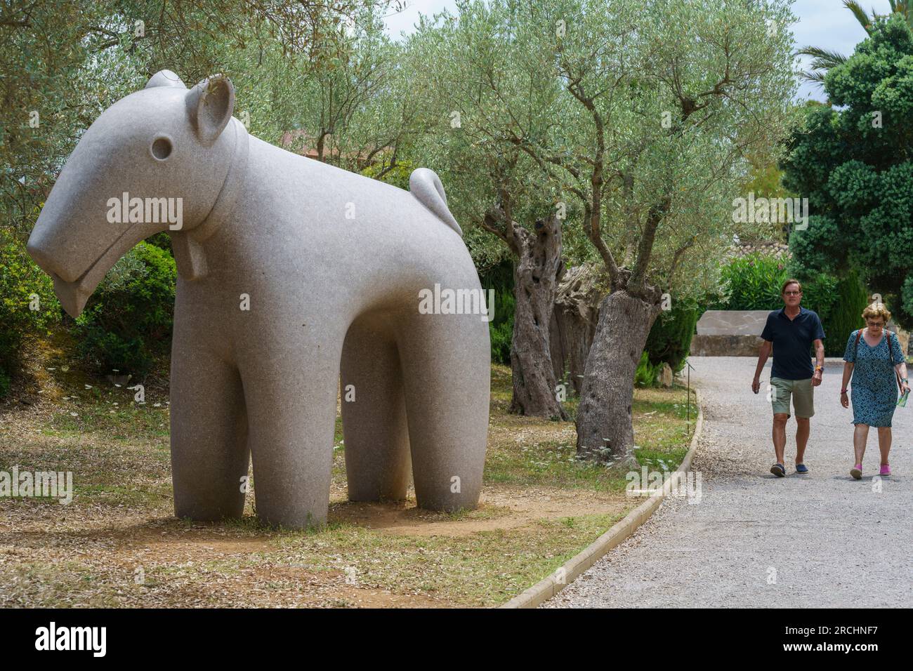 Dog, Sa Bassa Blanca Museum (msbb) Yannick Vu and Ben Jakober , Alcudia ...