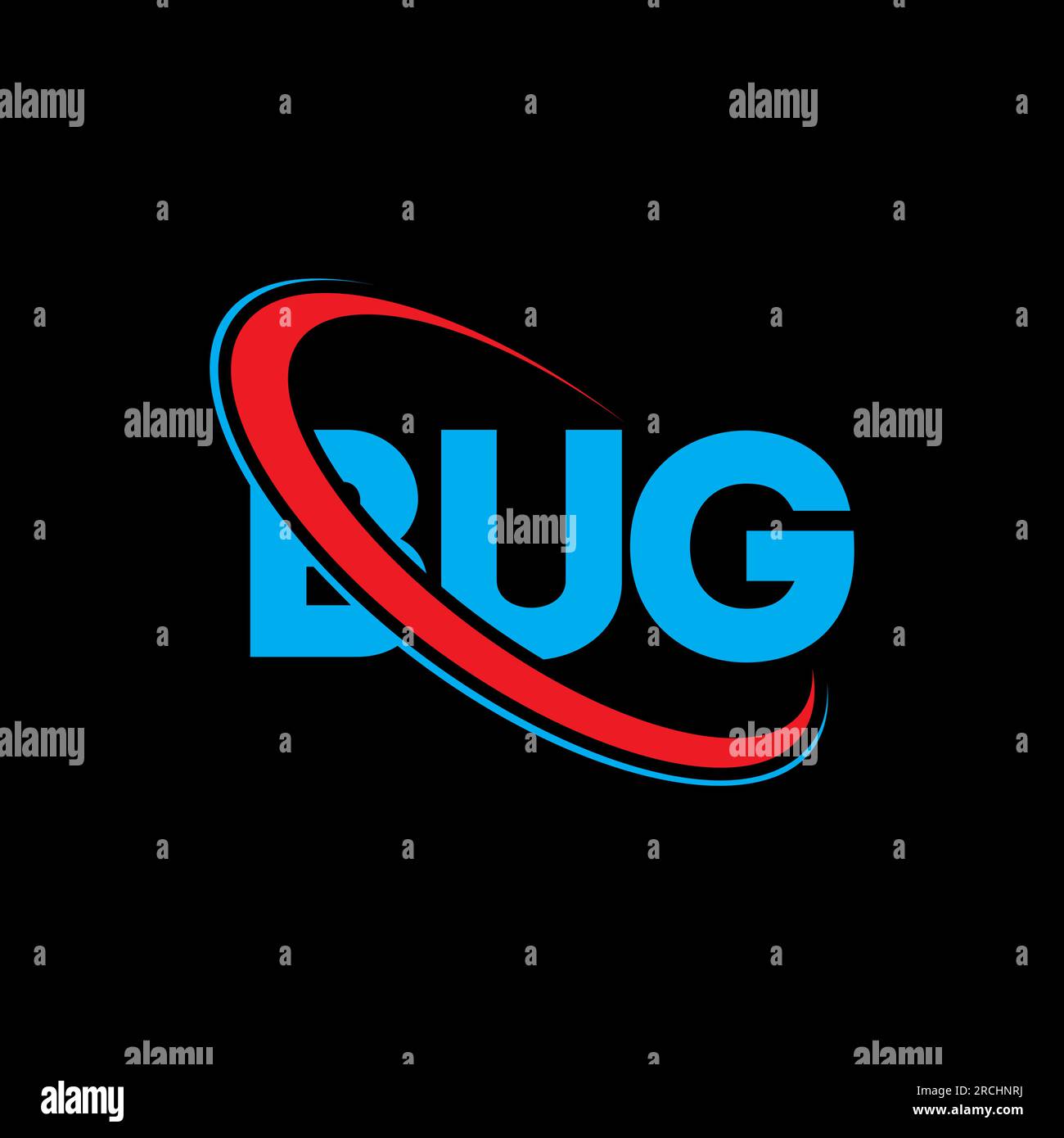 BUG logo. BUG letter. BUG letter logo design. Initials BUG logo linked ...