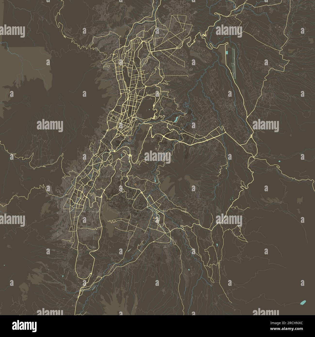 Map of quito hi-res stock photography and images - Alamy