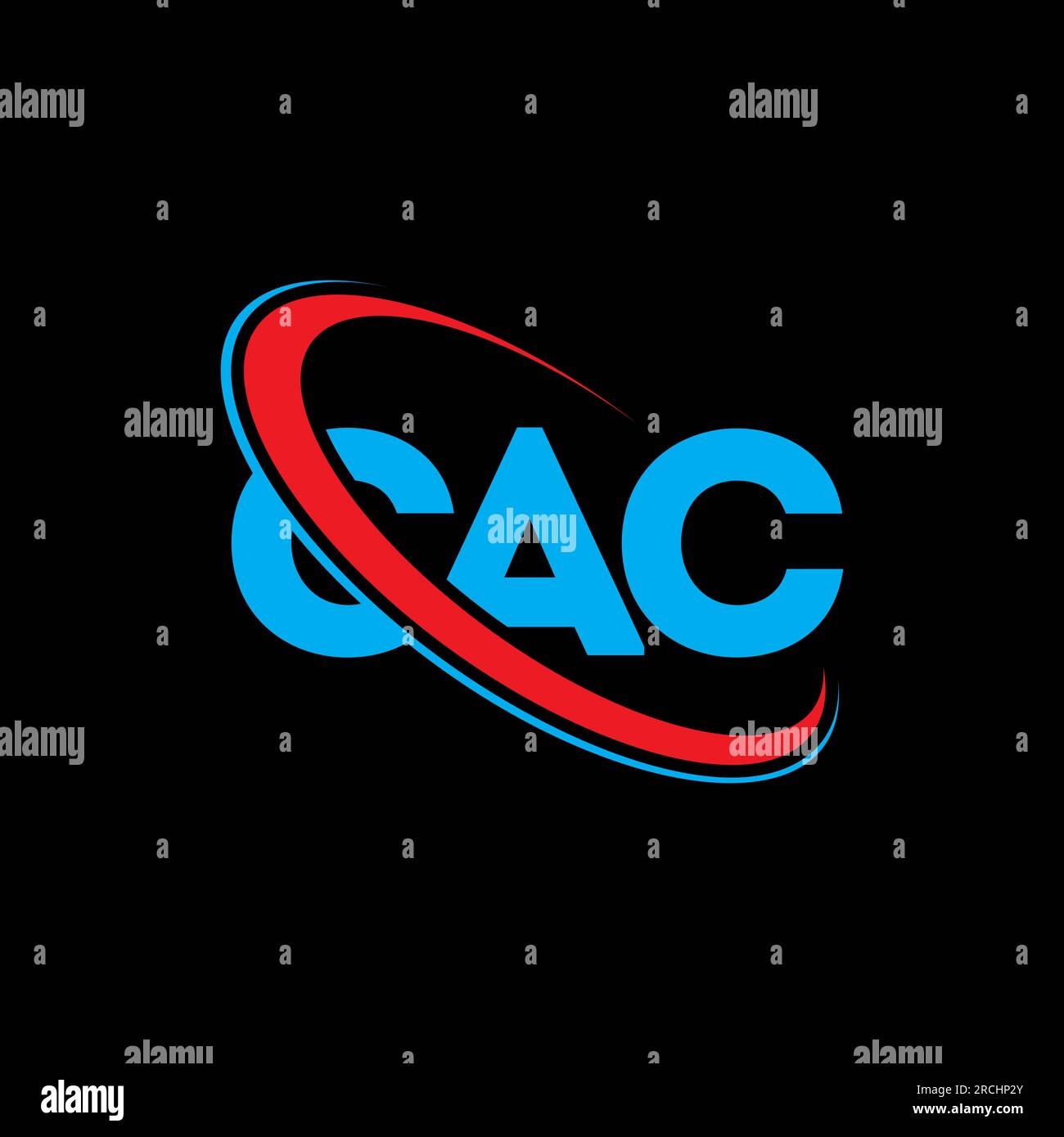 CAC logo. CAC letter. CAC letter logo design. Initials CAC logo linked ...