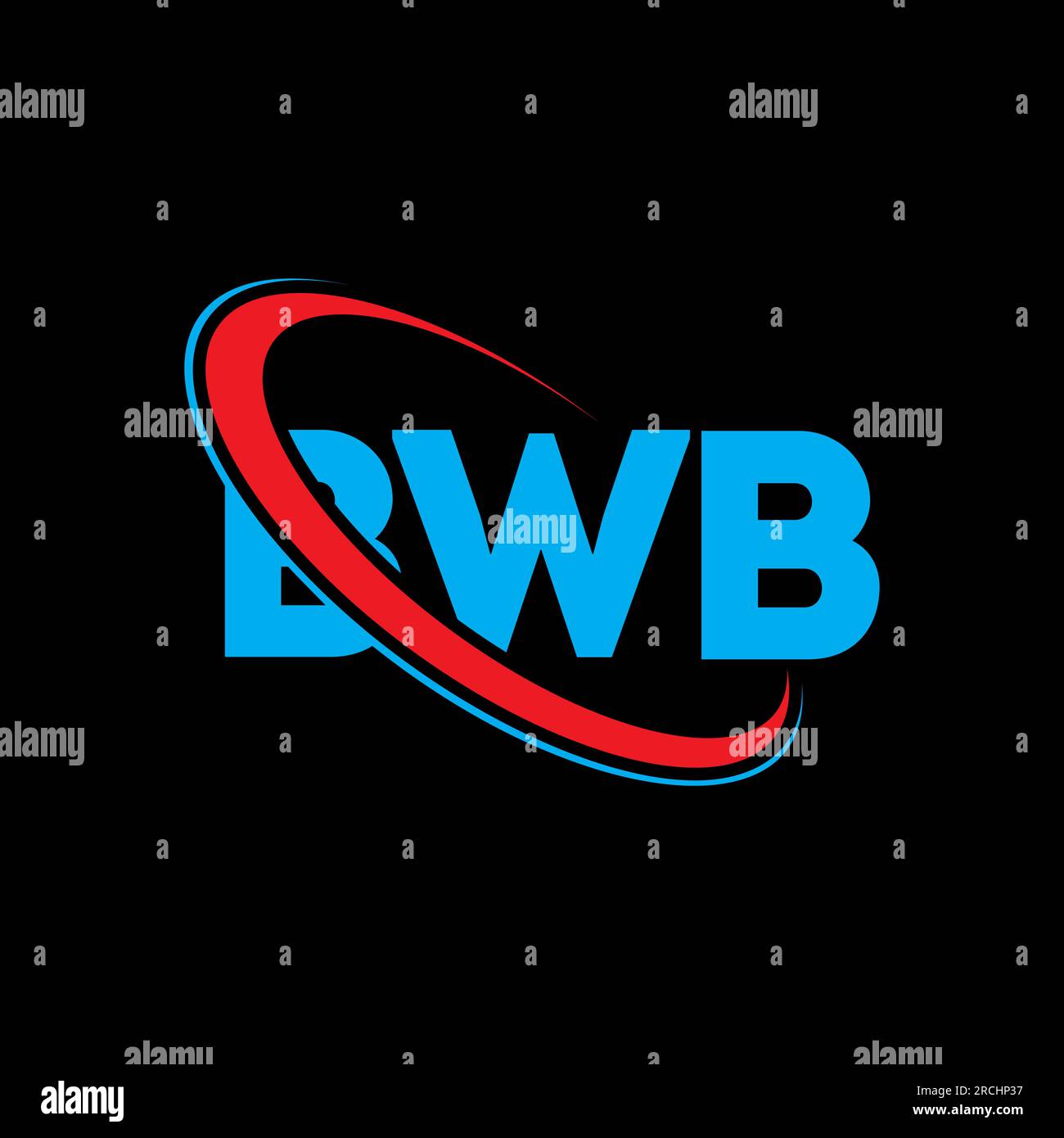 BWB logo. BWB letter. BWB letter logo design. Initials BWB logo linked ...