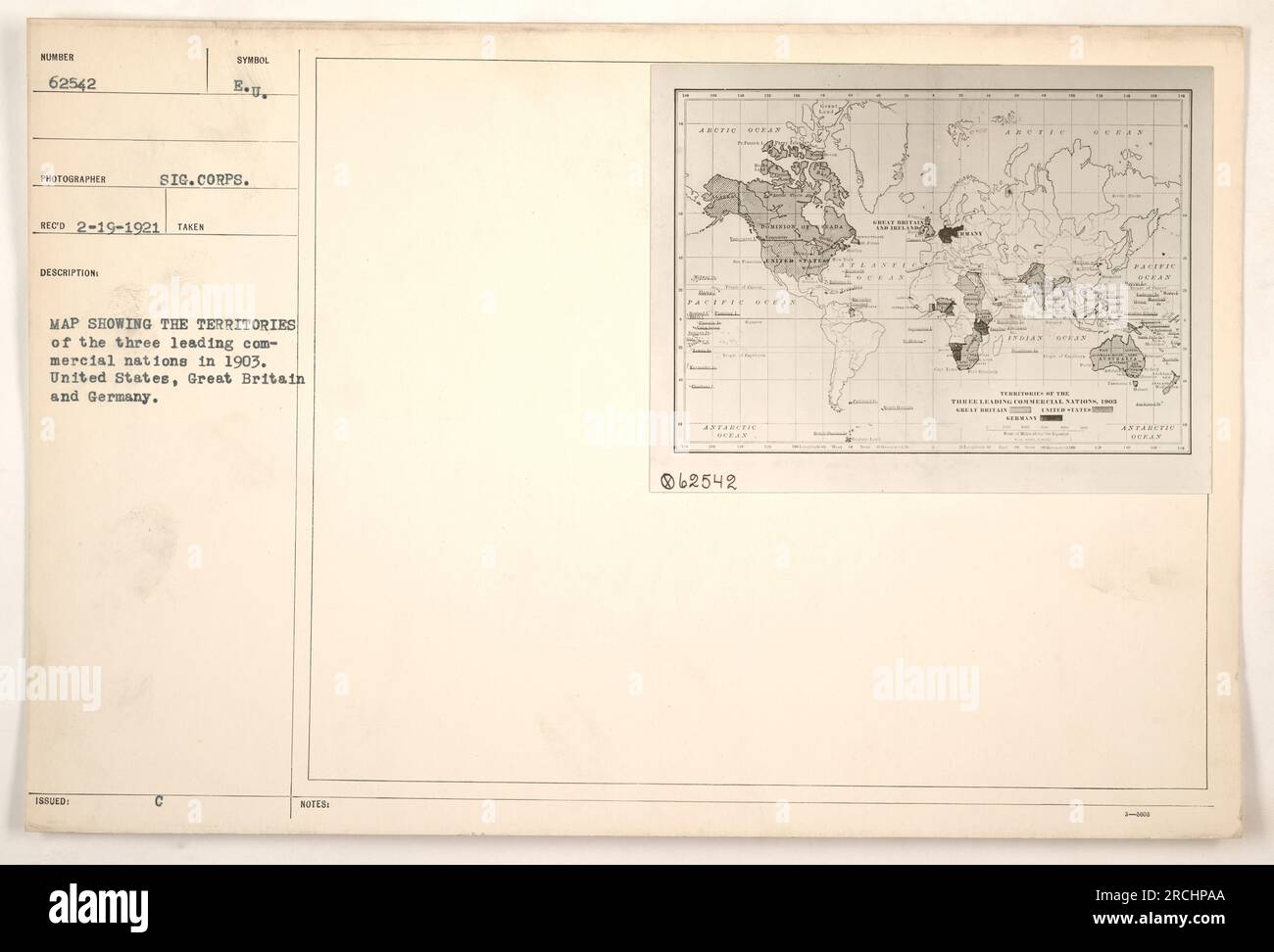 American territories map 1903 hi-res stock photography and images - Alamy