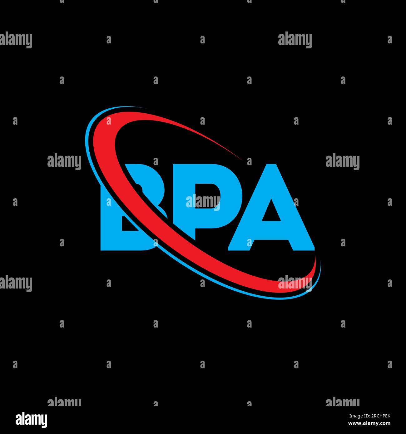 Bpa circle logo Stock Vector Images - Alamy