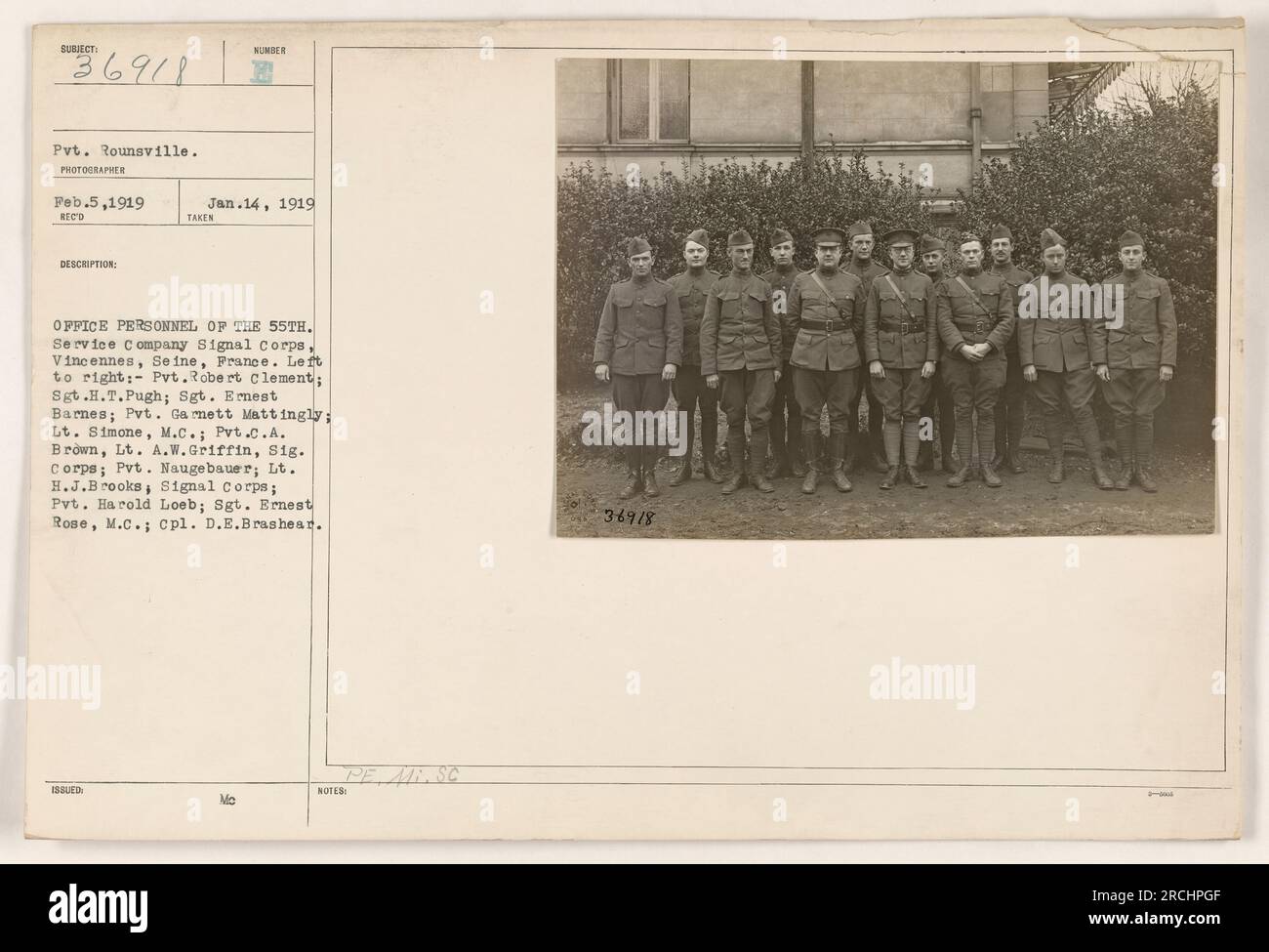 Pvt harold loeb hi-res stock photography and images - Alamy