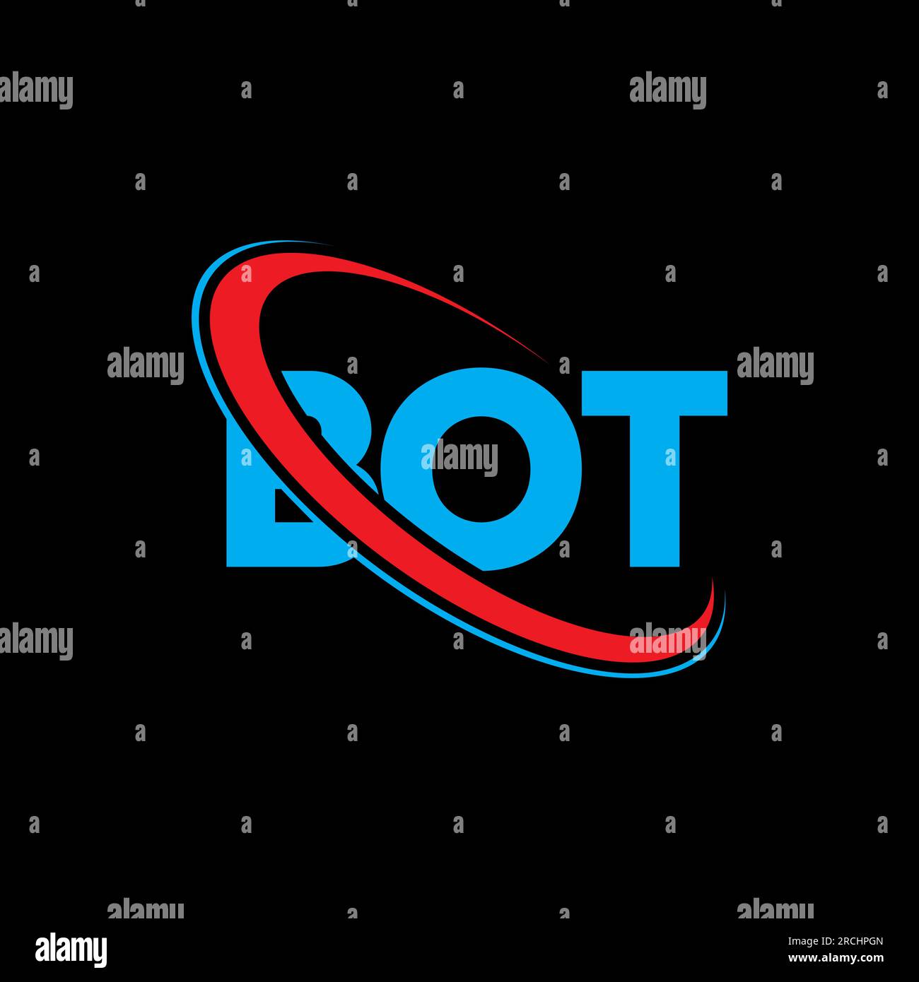 BOT logo. BOT letter. BOT letter logo design. Initials BOT logo linked ...