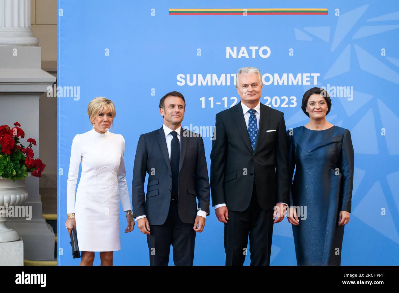 VILNIUS, LITHUANIA. 12th July 2023. Heads of States and Heads of ...
