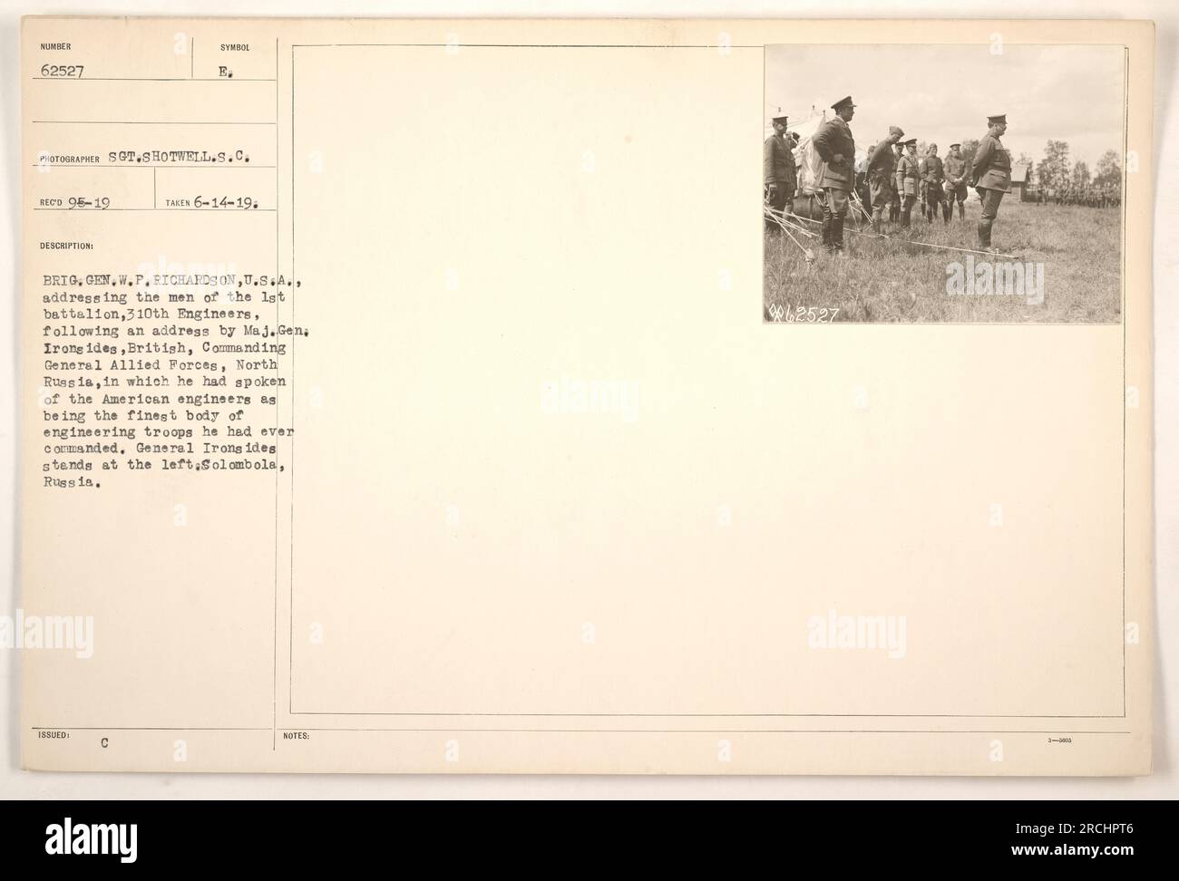 Maj gen ironsides hi-res stock photography and images - Alamy