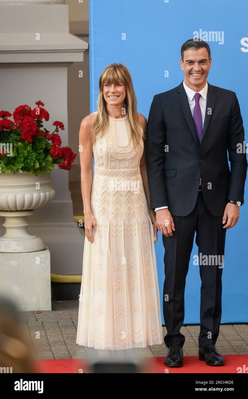 VILNIUS, LITHUANIA. 12th July 2023. Heads of States and Heads of ...