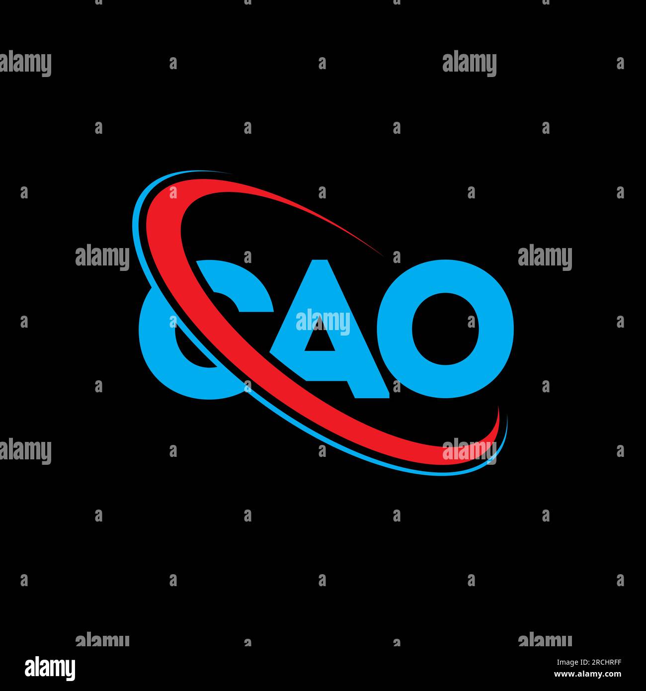 CAO logo. CAO letter. CAO letter logo design. Initials CAO logo linked ...