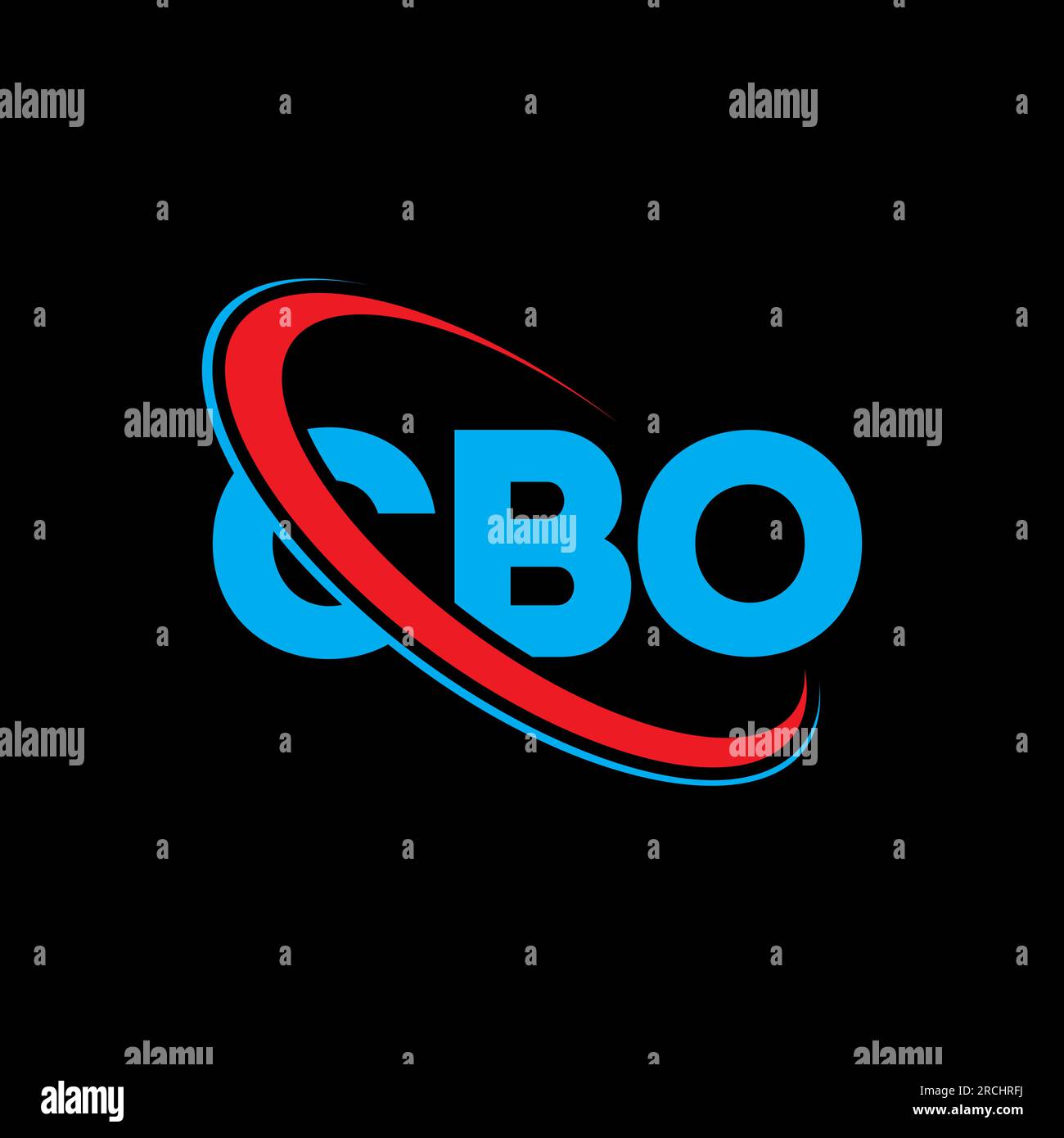 CBO logo. CBO letter. CBO letter logo design. Initials CBO logo linked ...