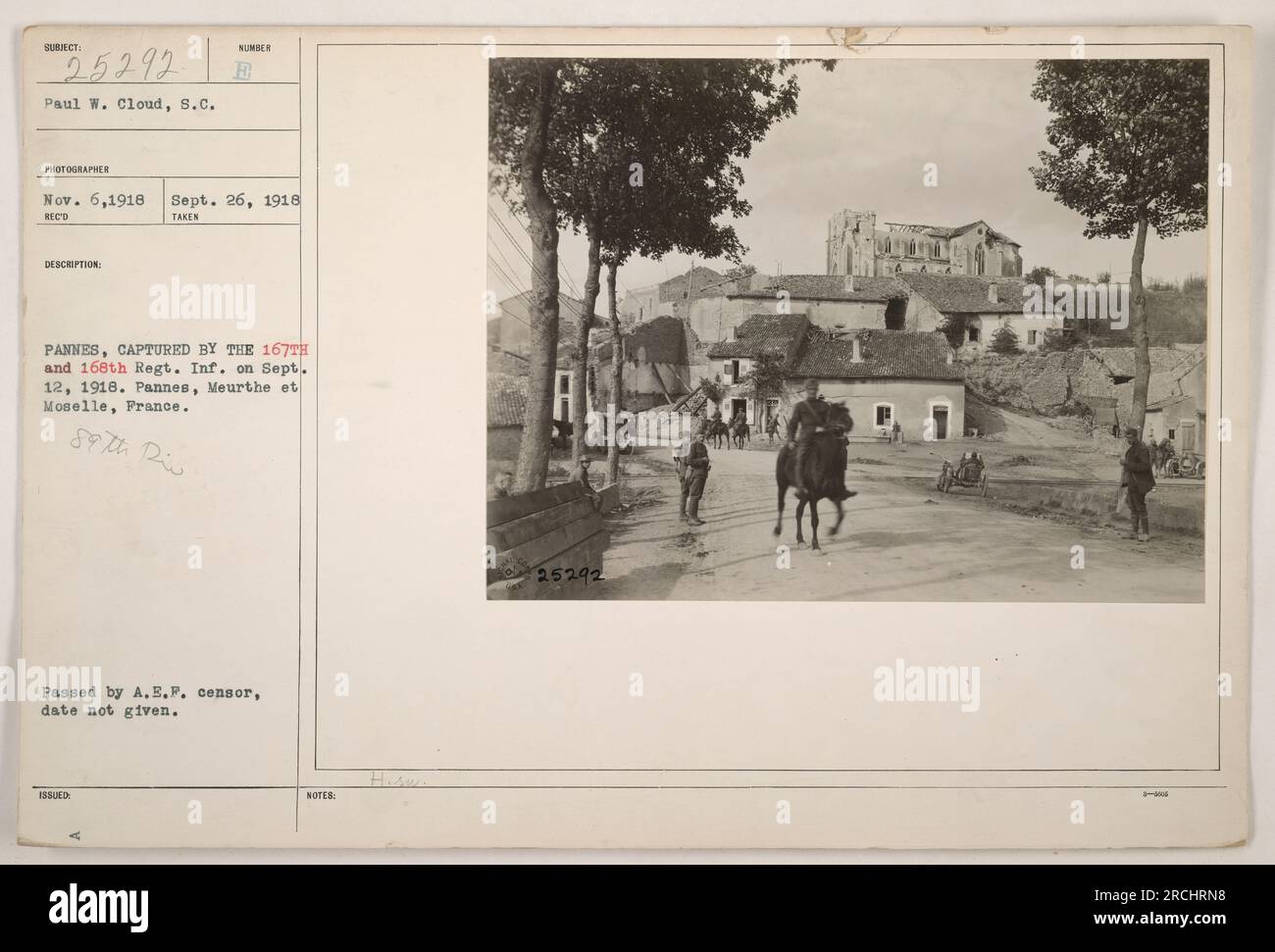 American soldiers from the 167th and 168th Infantry Regiments capturing ...