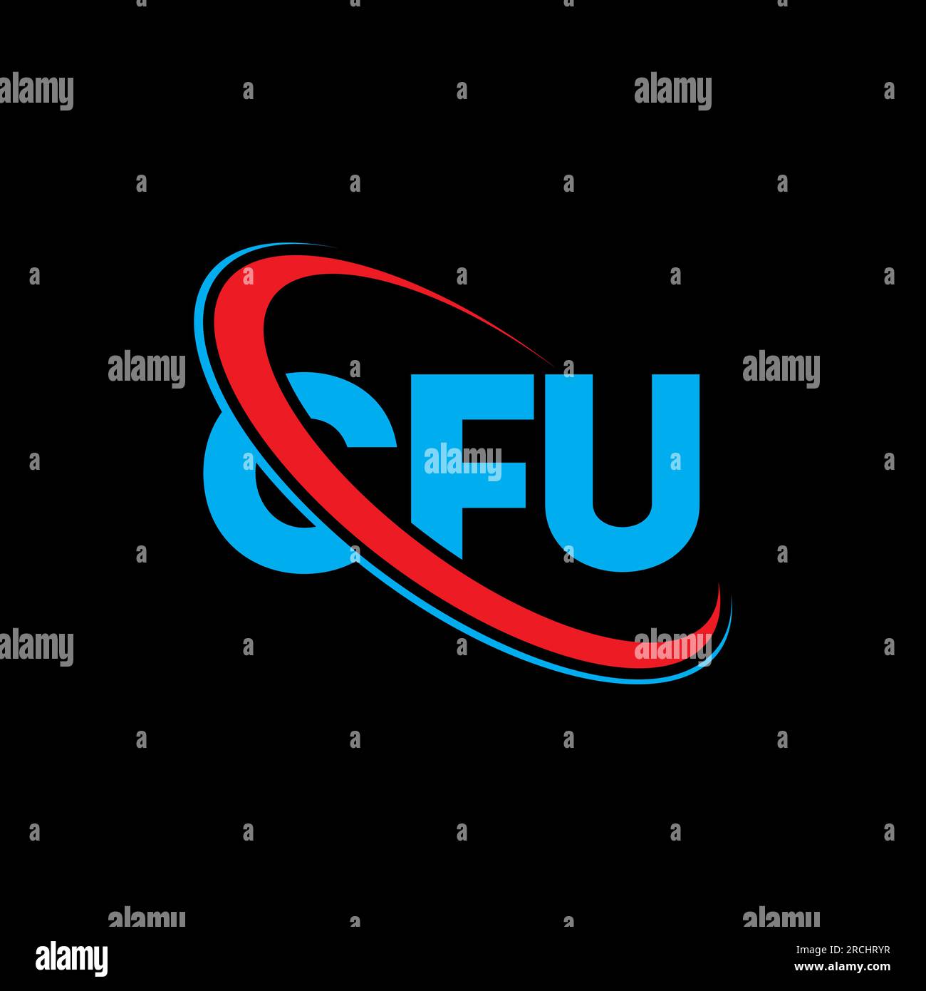 Cfu logo design Stock Vector Images - Alamy