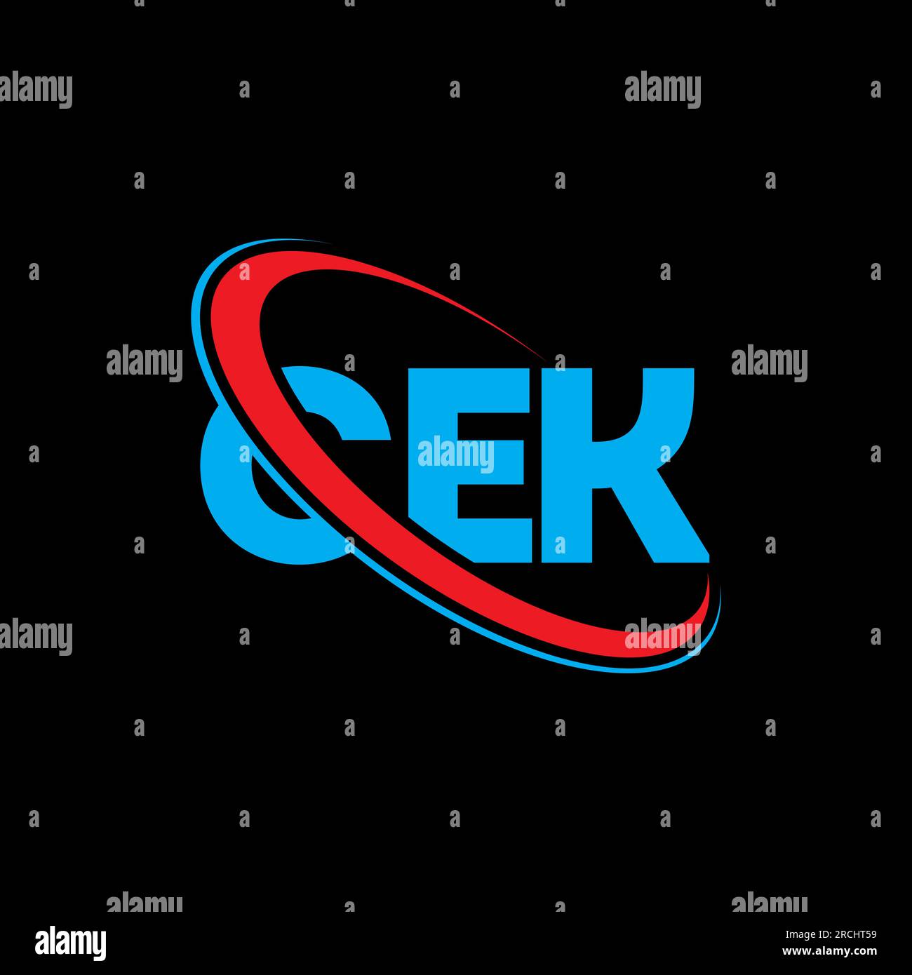 CEK logo. CEK letter. CEK letter logo design. Initials CEK logo linked ...