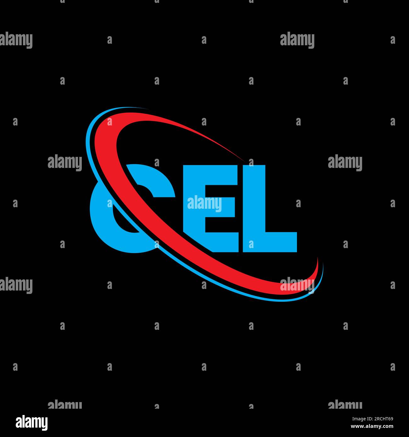 Cel circle logo Stock Vector Images - Alamy