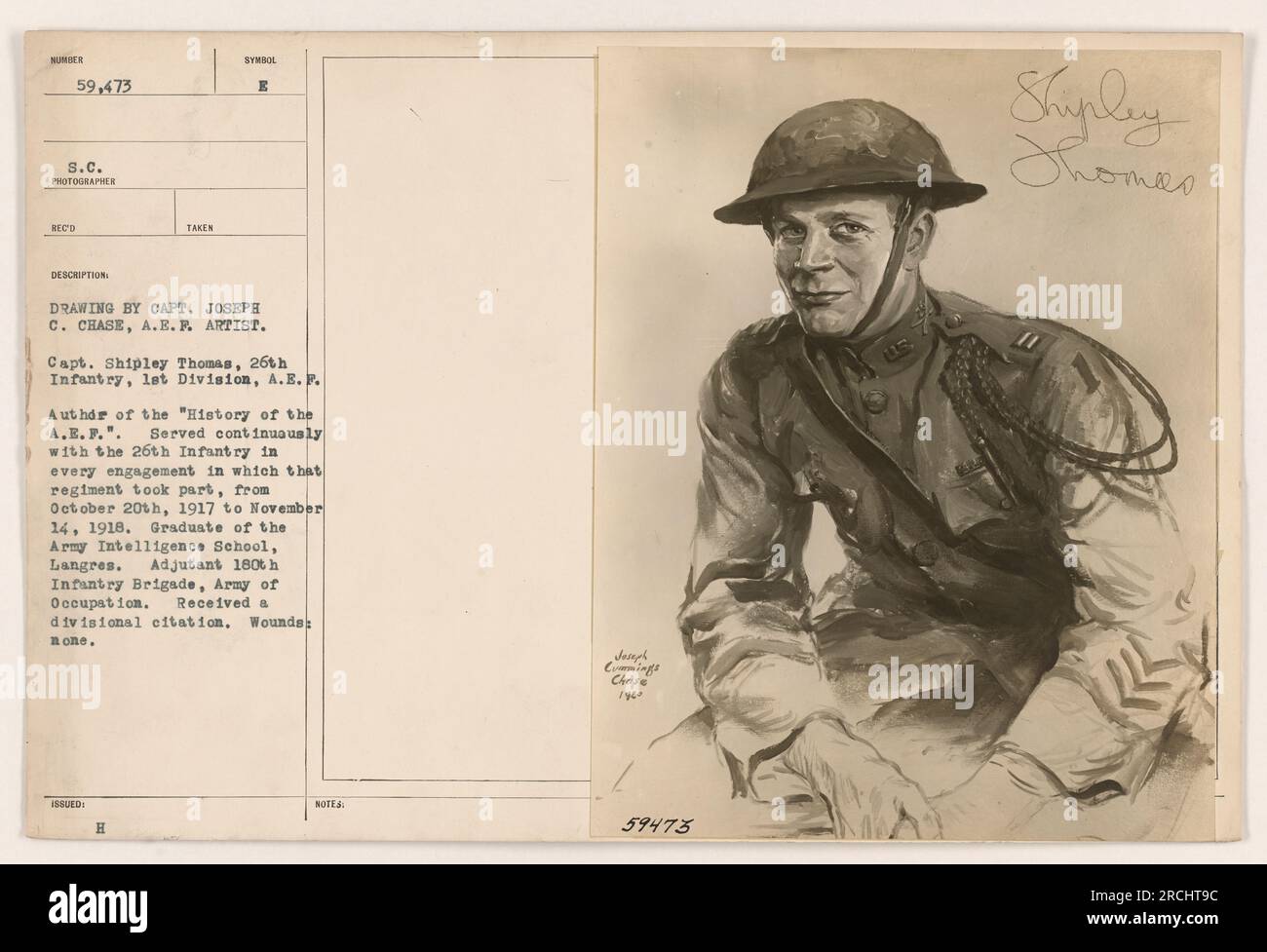 Adjutant 180th infantry brigade hi-res stock photography and images - Alamy