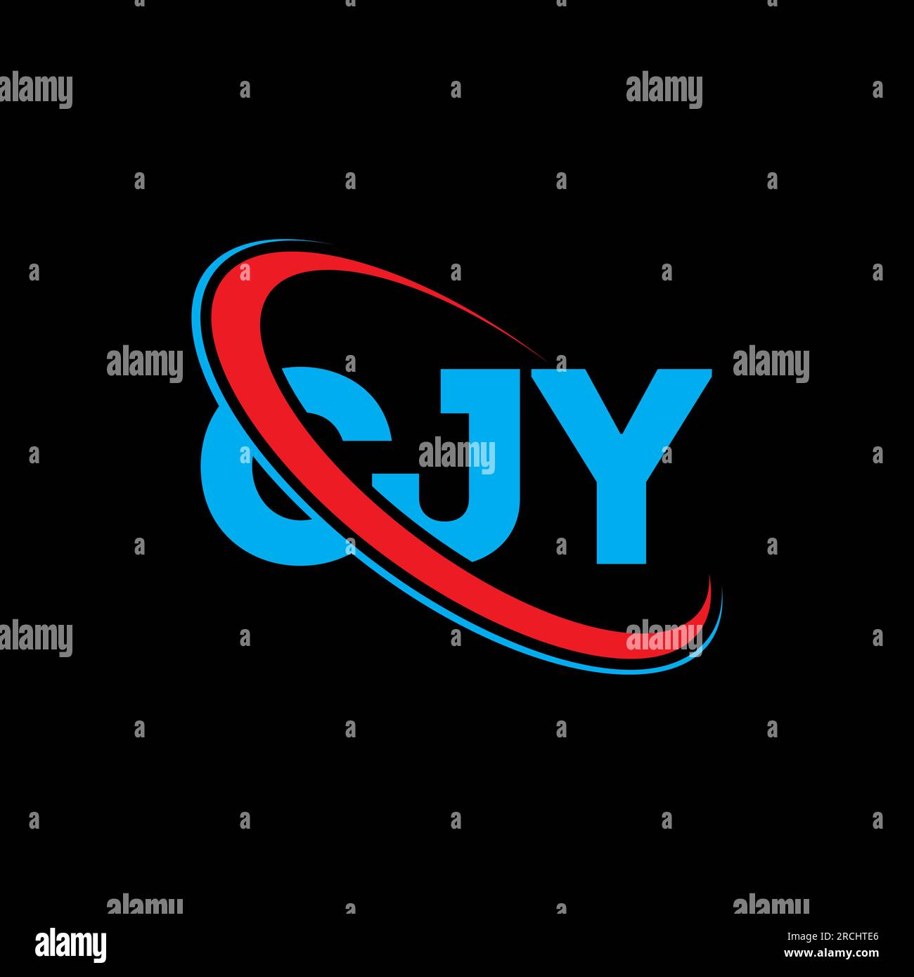 CJY logo. CJY letter. CJY letter logo design. Initials CJY logo linked with circle and uppercase ...