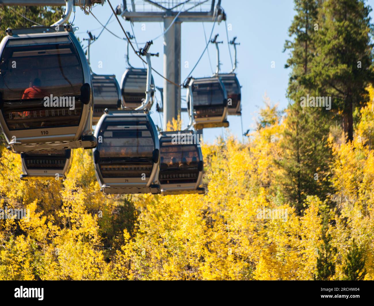 Gondola tramway colorado hi-res stock photography and images - Alamy