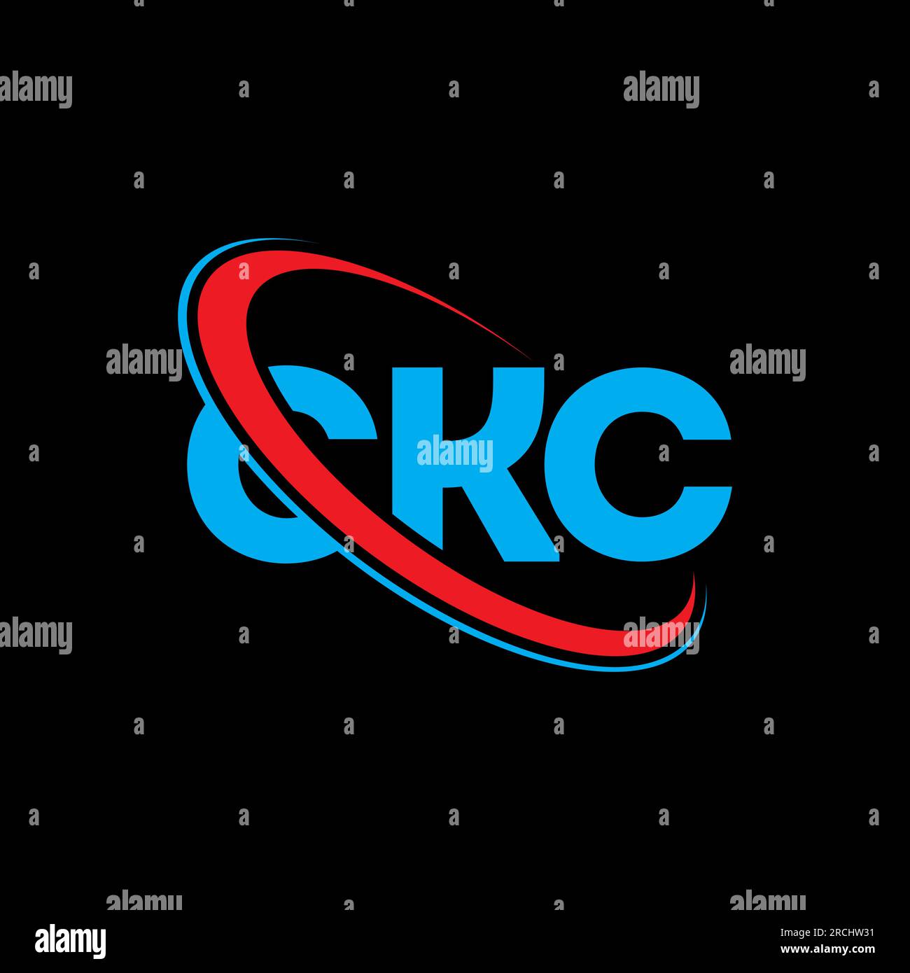 Ckc logo design Stock Vector Images - Alamy