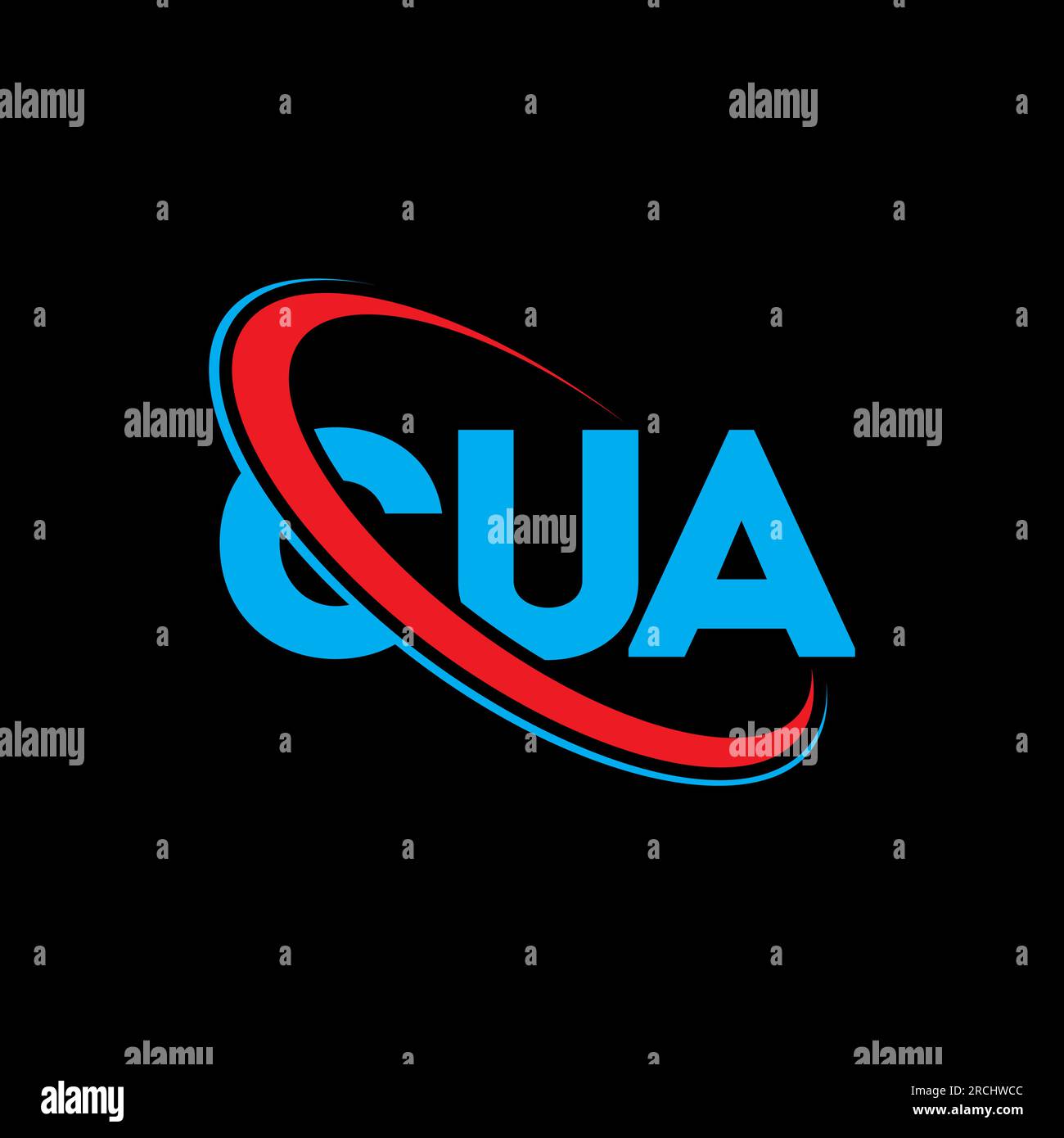 CUA logo. CUA letter. CUA letter logo design. Initials CUA logo linked ...