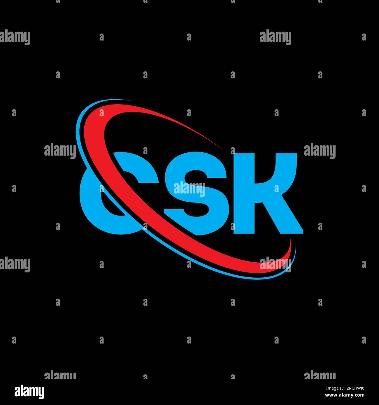 Csk logo design hi-res stock photography and images - Alamy