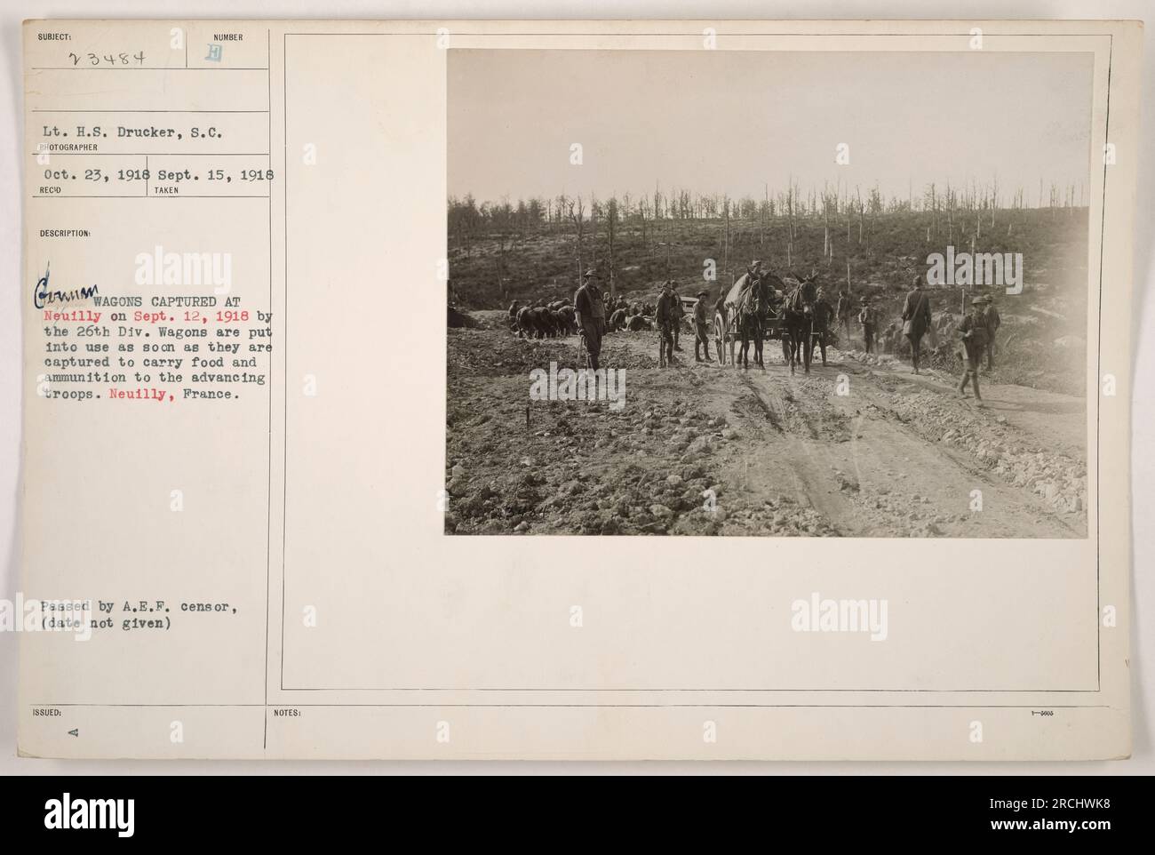 "Image of Lieutenant H.S. Drucker, a Signal Corps photographer. The ...