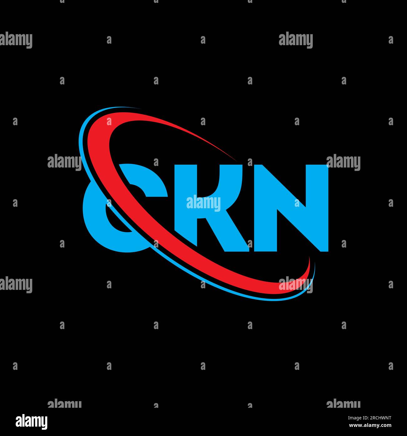 CKN logo. CKN letter. CKN letter logo design. Initials CKN logo linked ...