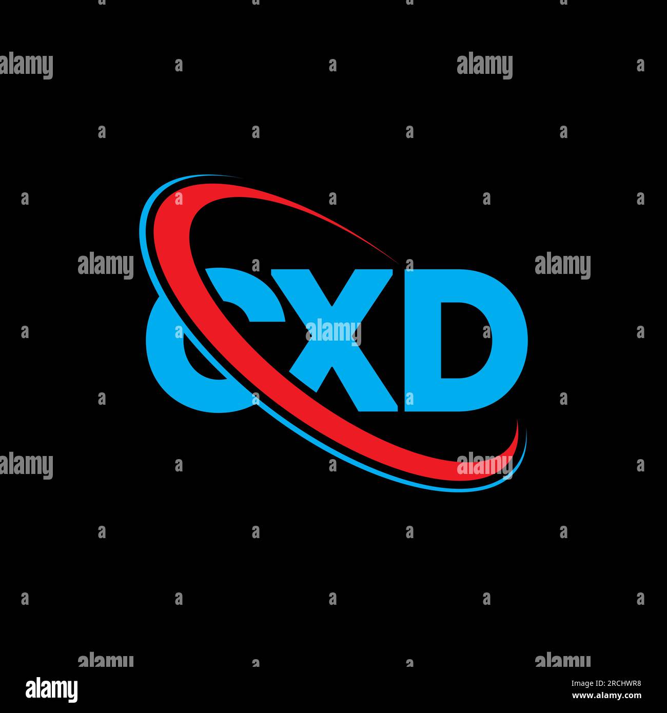 CXD logo. CXD letter. CXD letter logo design. Initials CXD logo linked ...