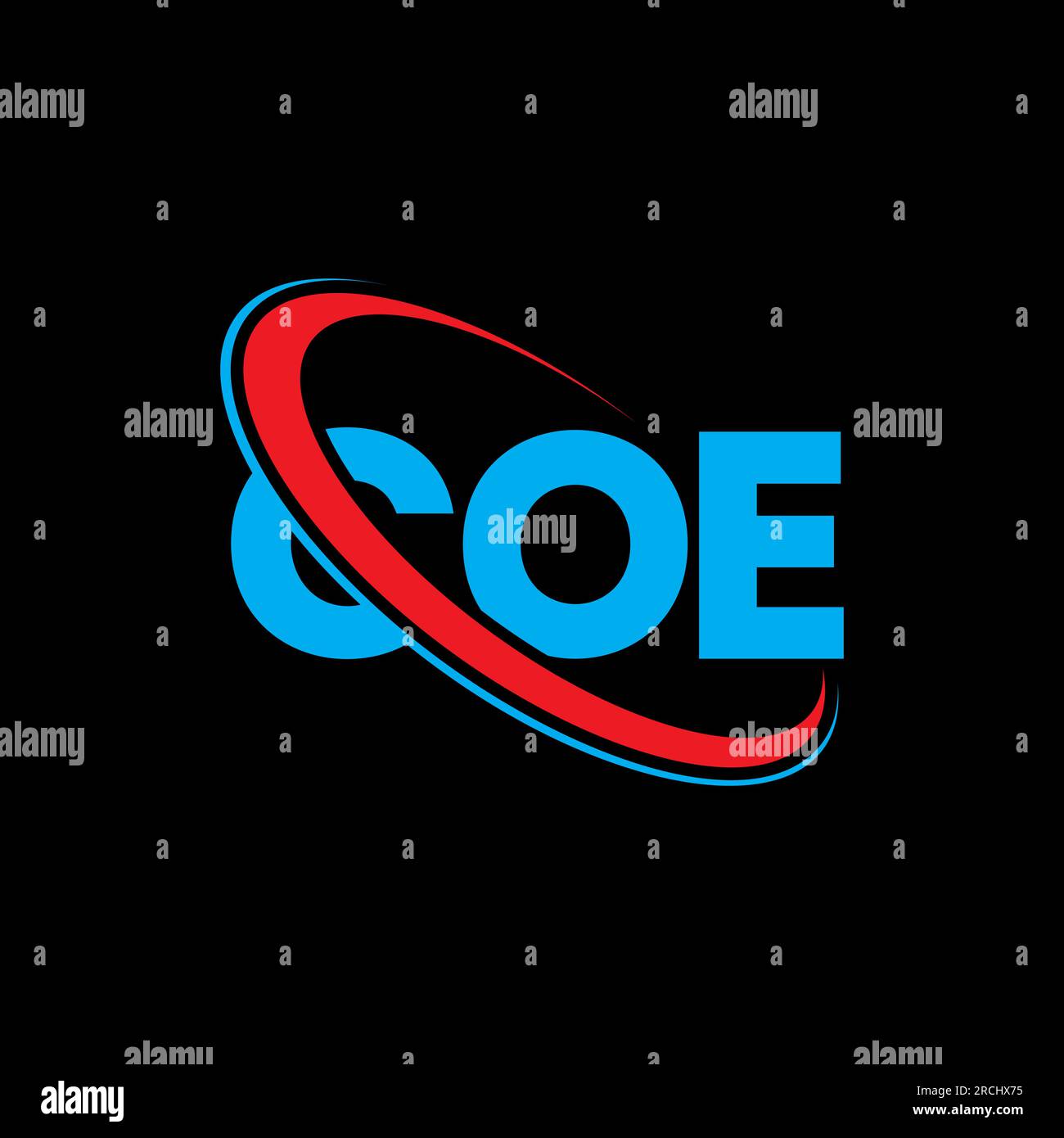 Coe logo design hi-res stock photography and images - Alamy