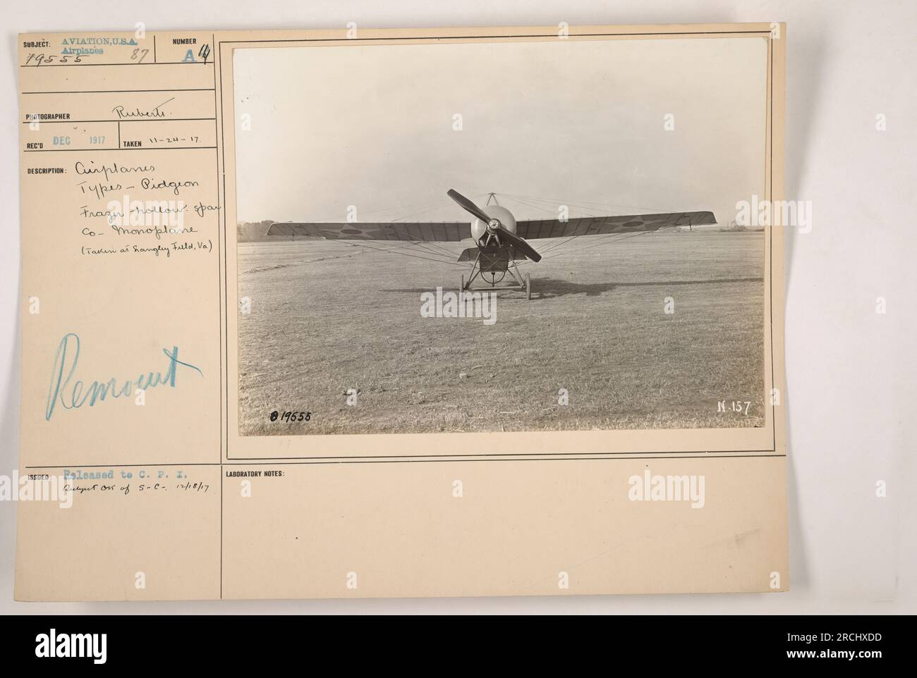 Spar co monoplane hi-res stock photography and images - Alamy
