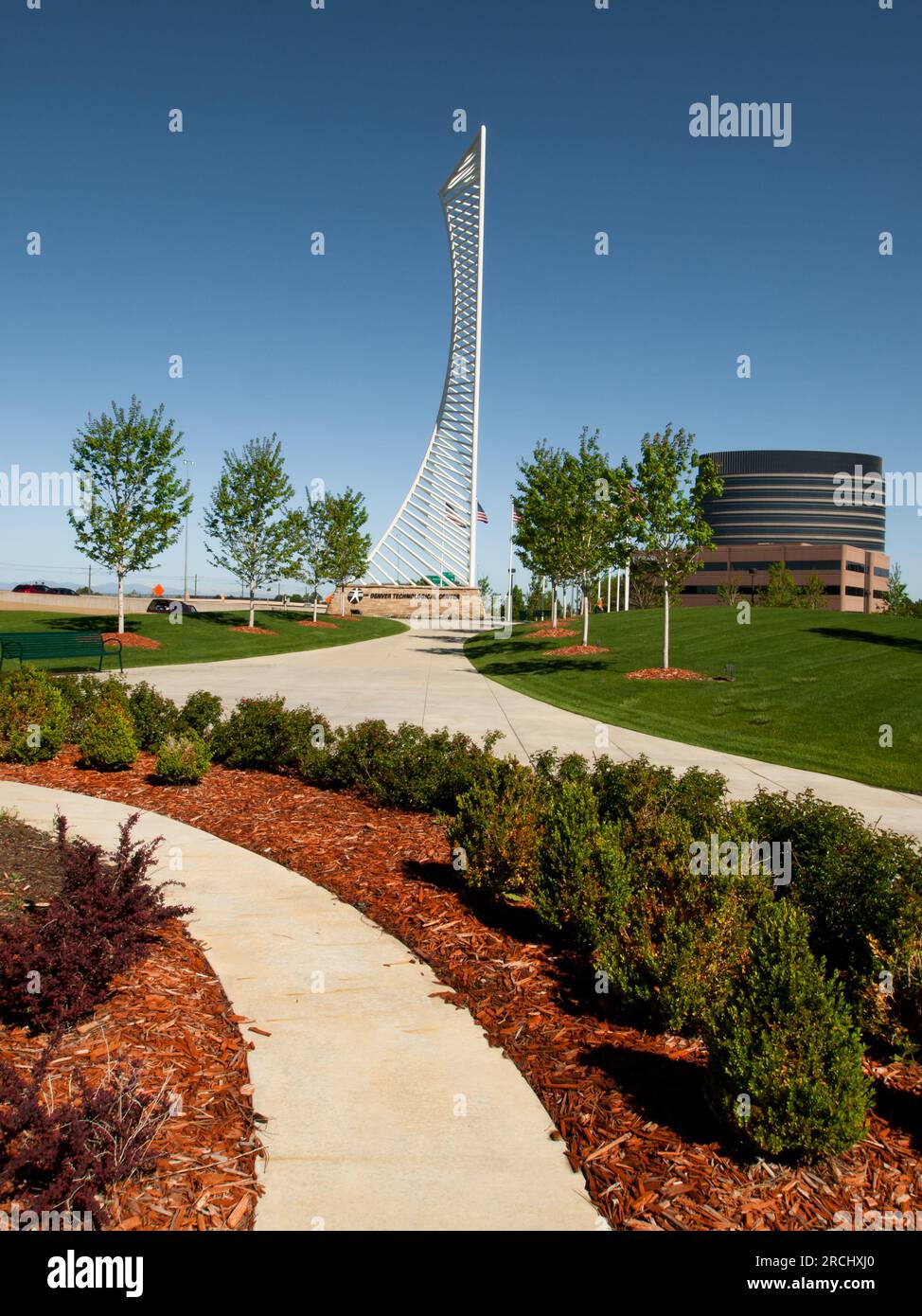 Denver Tech Center Monument Stock Photo - Alamy