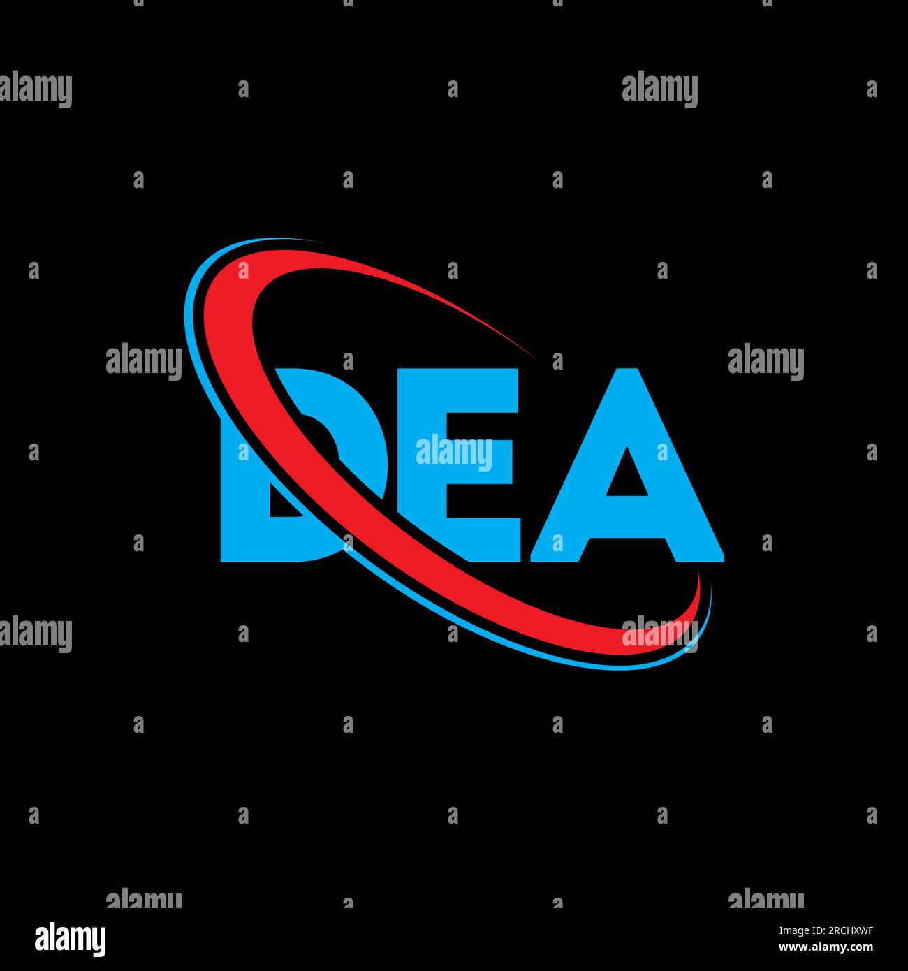 DEA logo. DEA letter. DEA letter logo design. Initials DEA logo linked ...