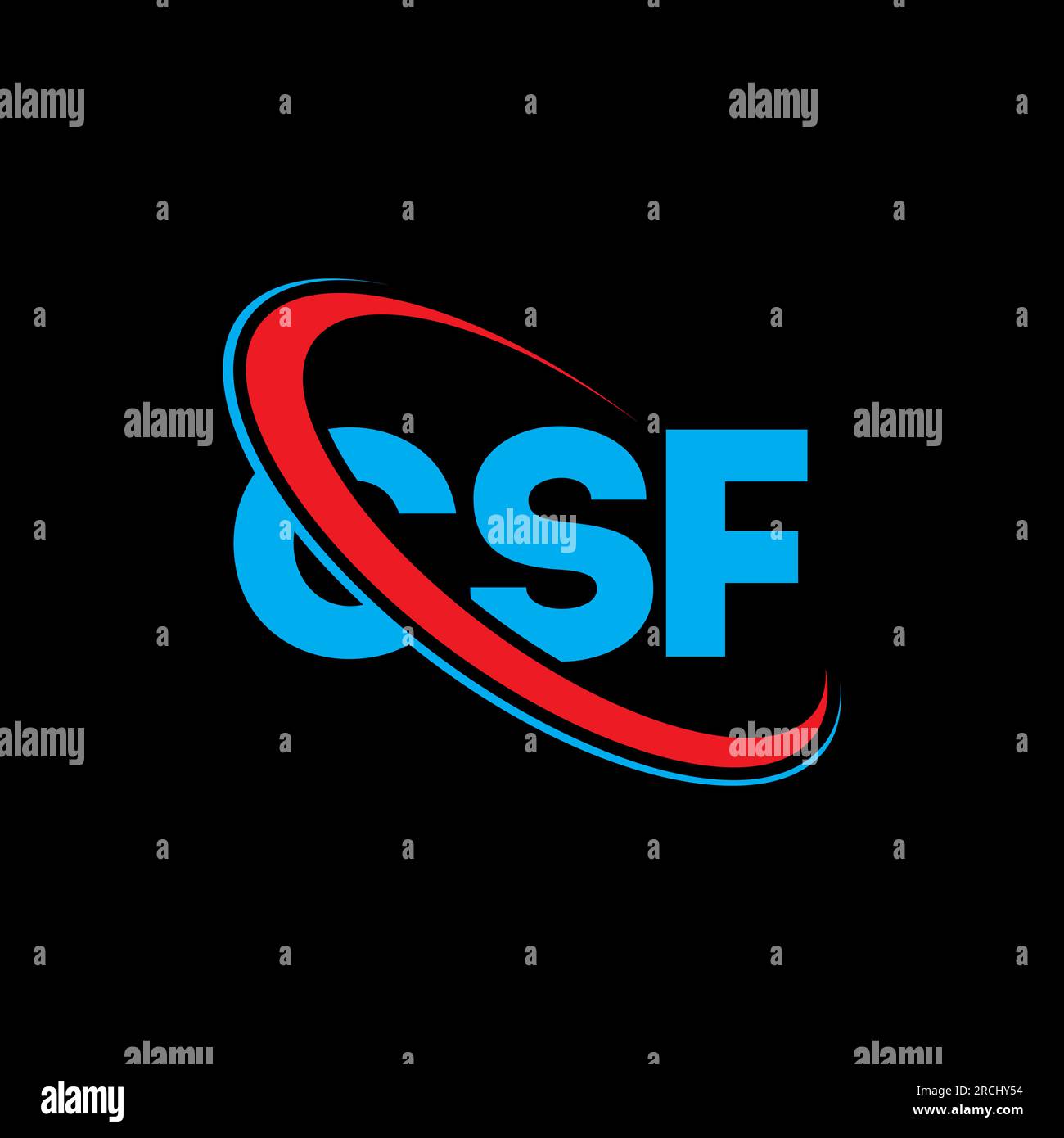 CSF logo. CSF letter. CSF letter logo design. Initials CSF logo linked ...
