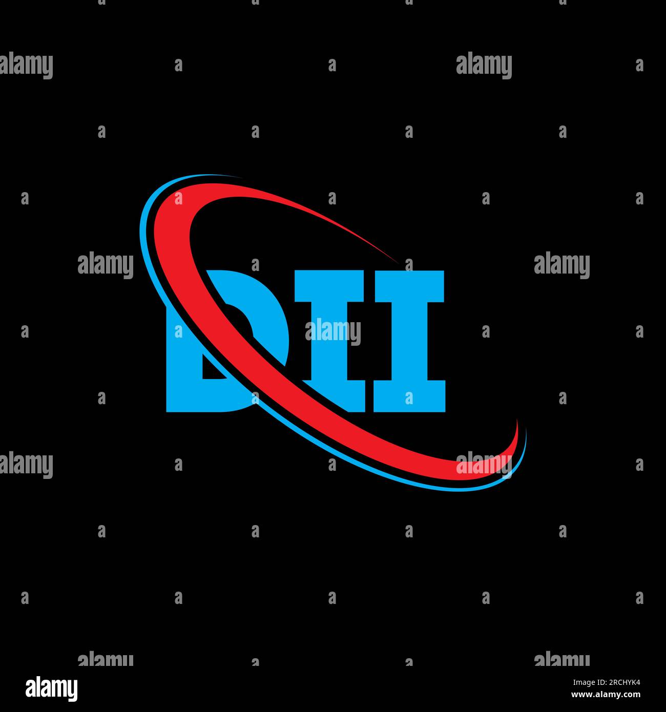 DII logo. DII letter. DII letter logo design. Initials DII logo linked ...