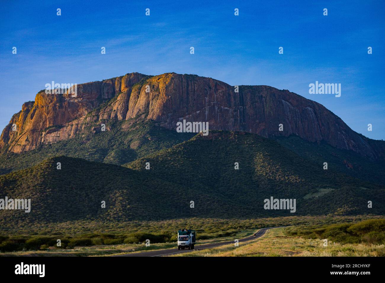 Mt. Ololokwe Samburu Northern Kenya The Sacred Table Mountain ...