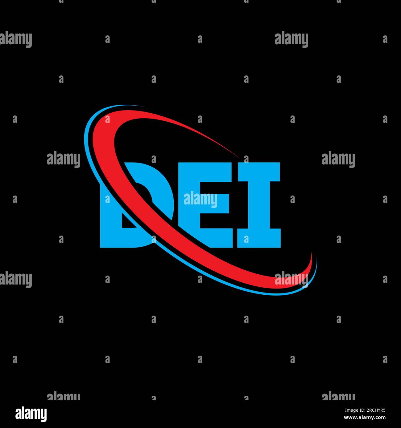 DEI logo. DEI letter. DEI letter logo design. Initials DEI logo linked ...