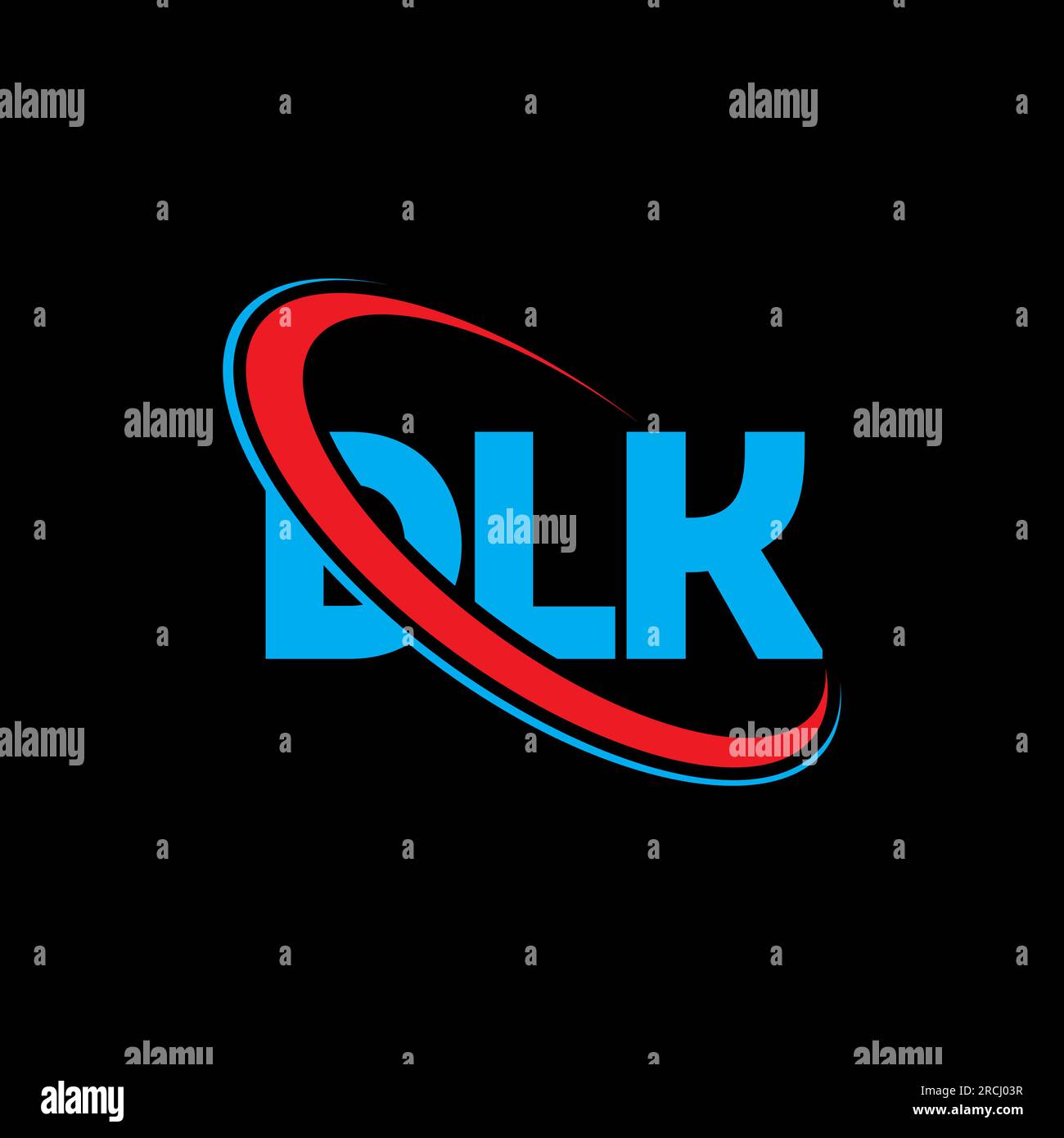 Dlk logo design hi-res stock photography and images - Alamy