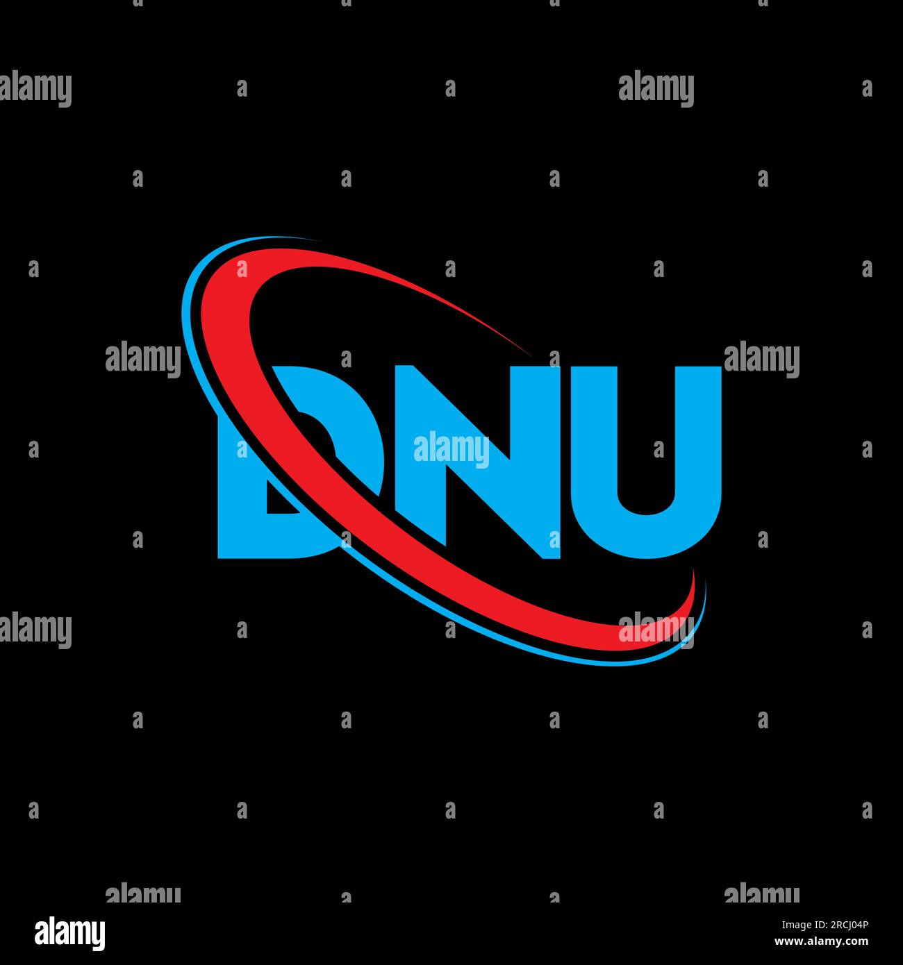 Dnu logo design hi-res stock photography and images - Alamy