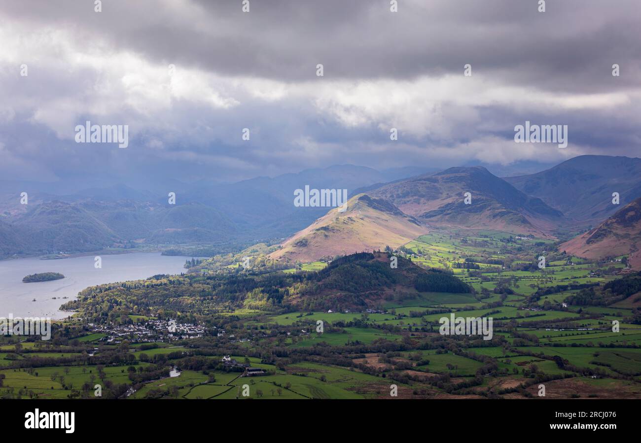 Hiking up to the summit of Dodd hill with wonderful views of ...