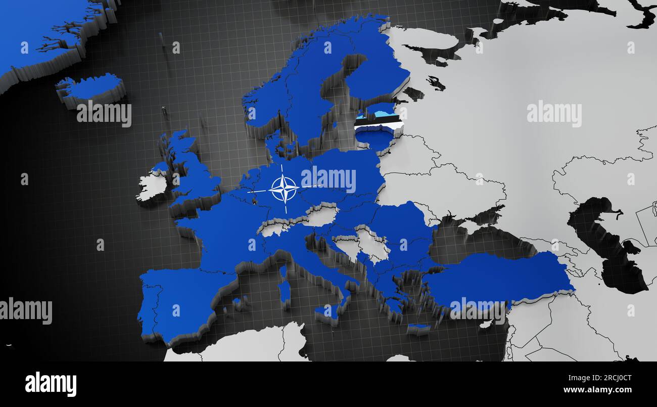 Nato Map 🇸🇪 Today, Sweden Became The 32nd Member Of NATO, As The